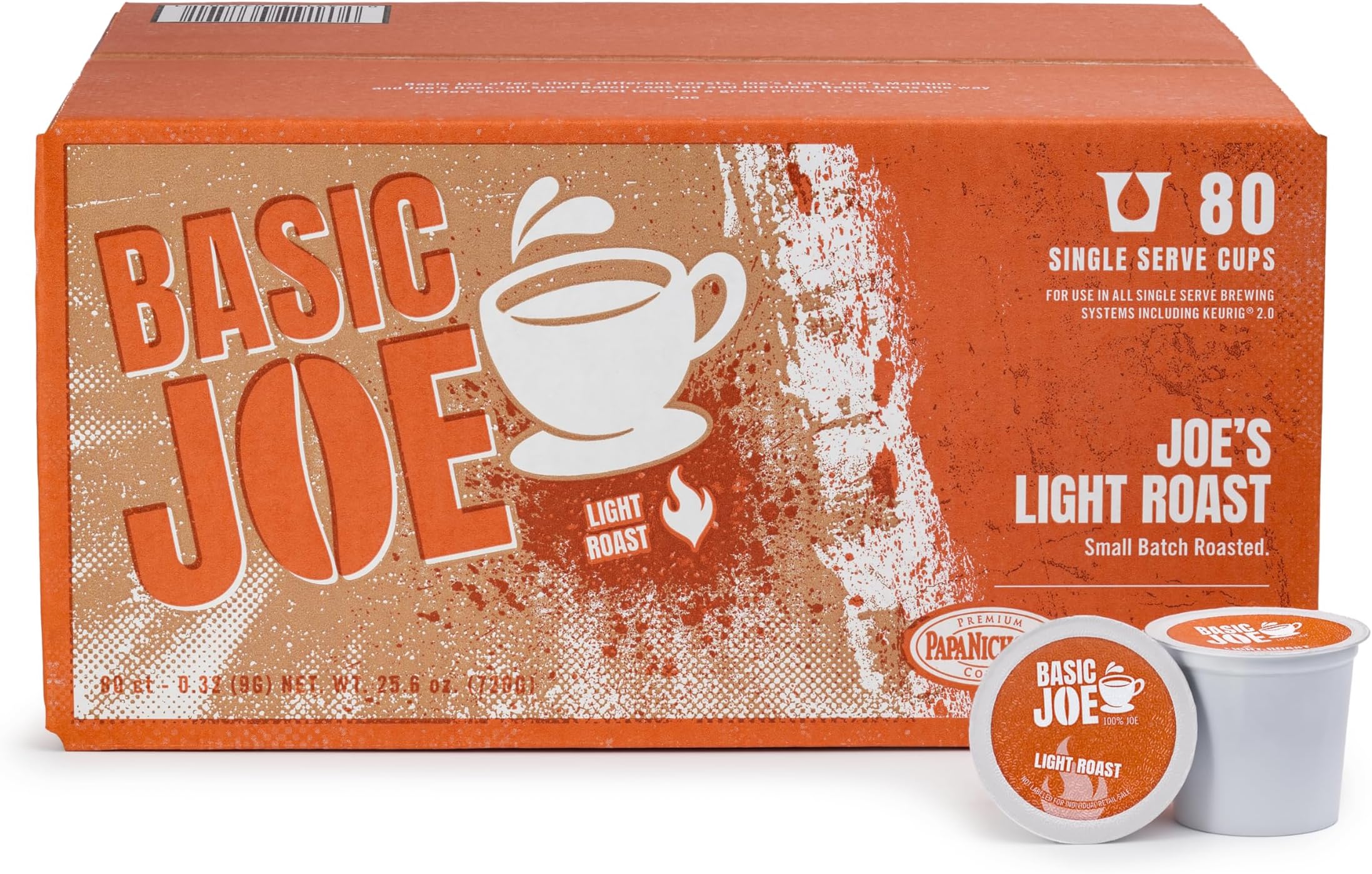 Amazon.com: Basic Joe 80-Count 100% Arabica Light Roast Single Serve ...