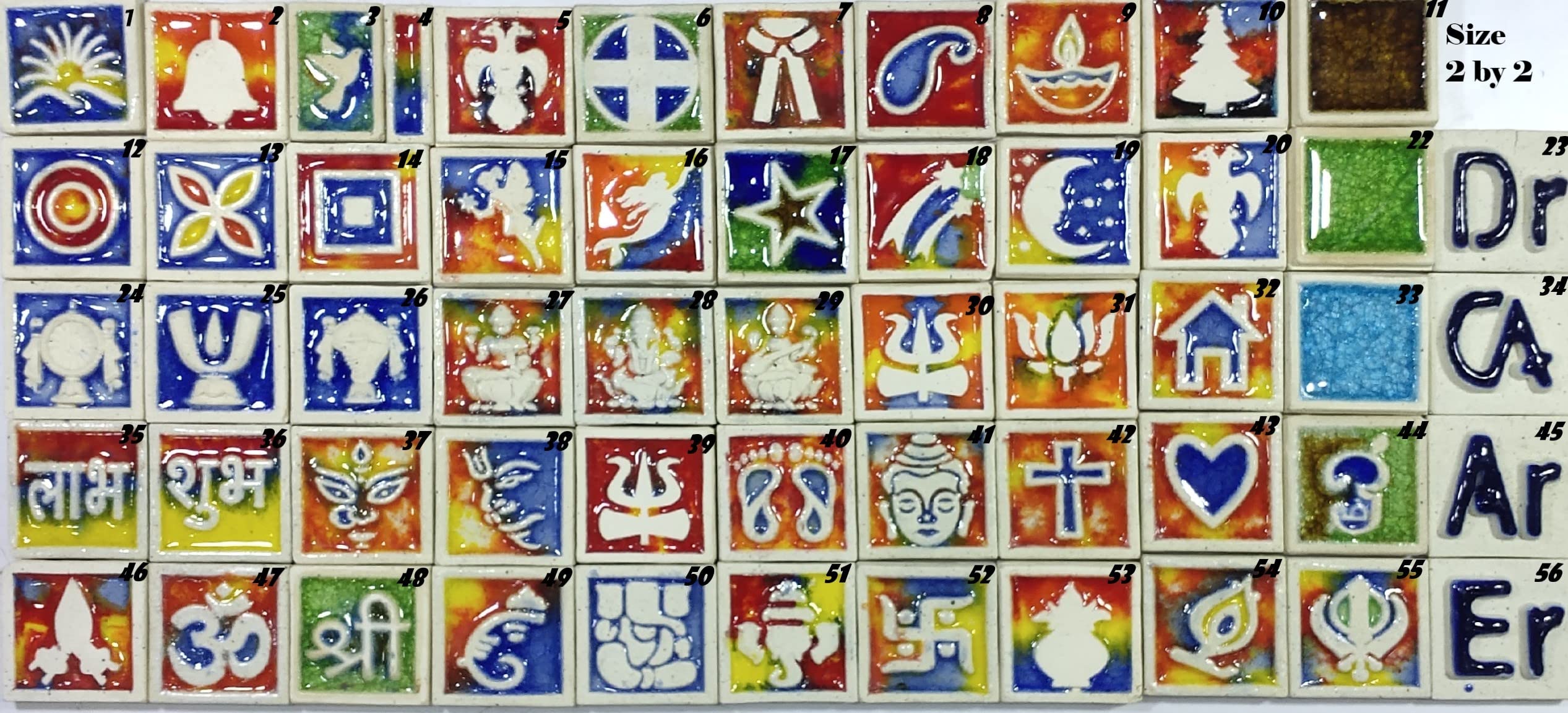 Ceramic Name Plates