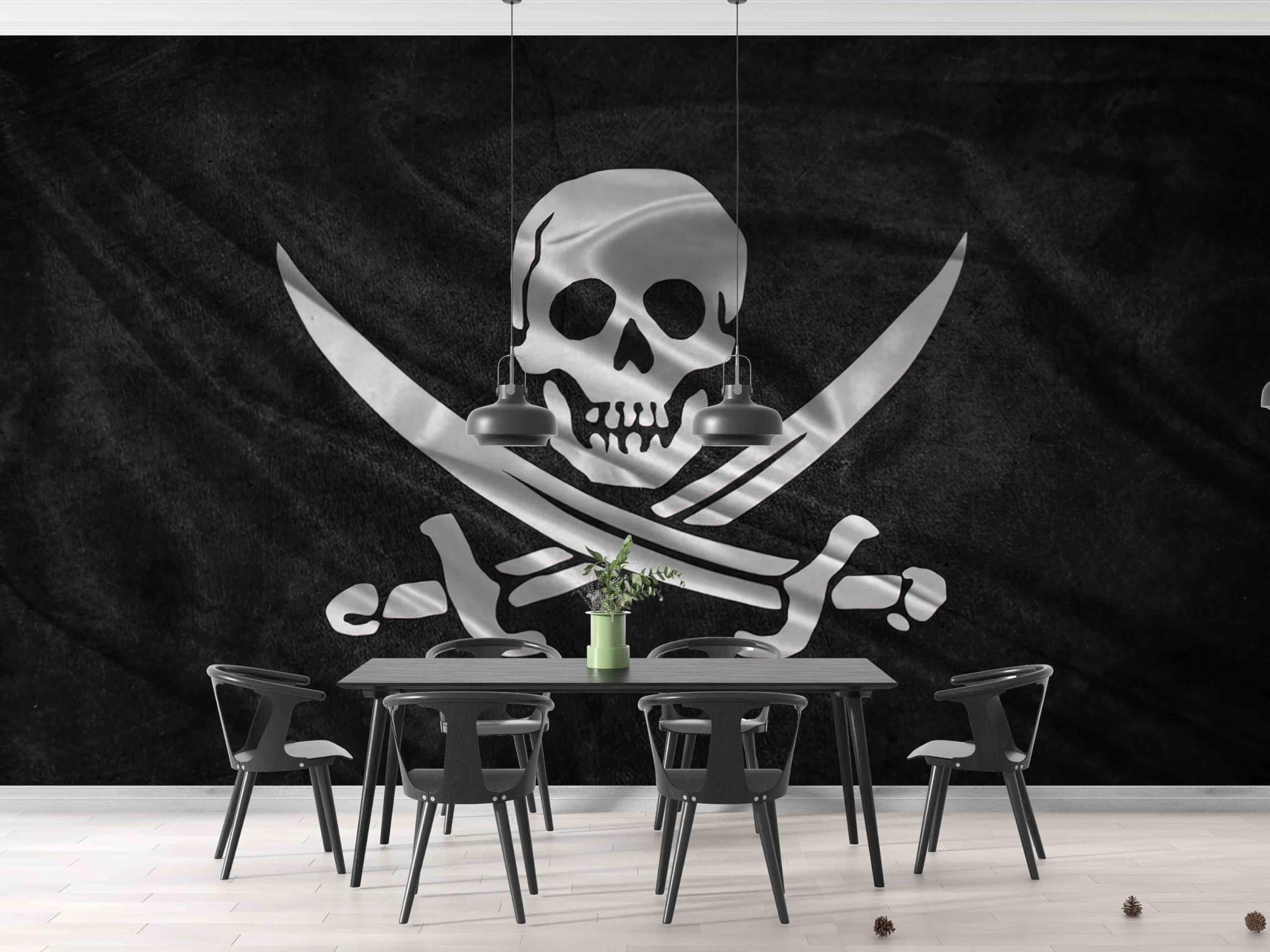 Jolly Roger Pirate Flag Wallpaper