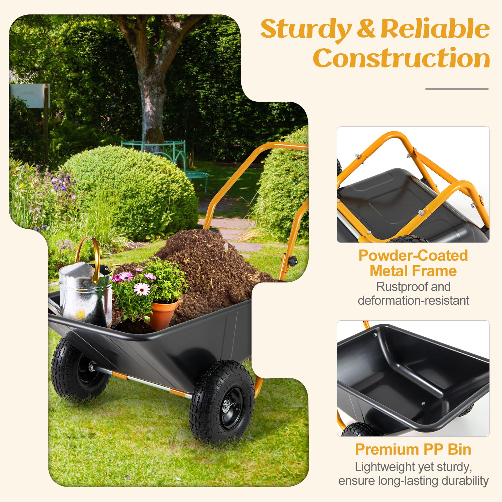 Folding Wheelbarrows And Carts Carts And Wheelbarrows This Old House