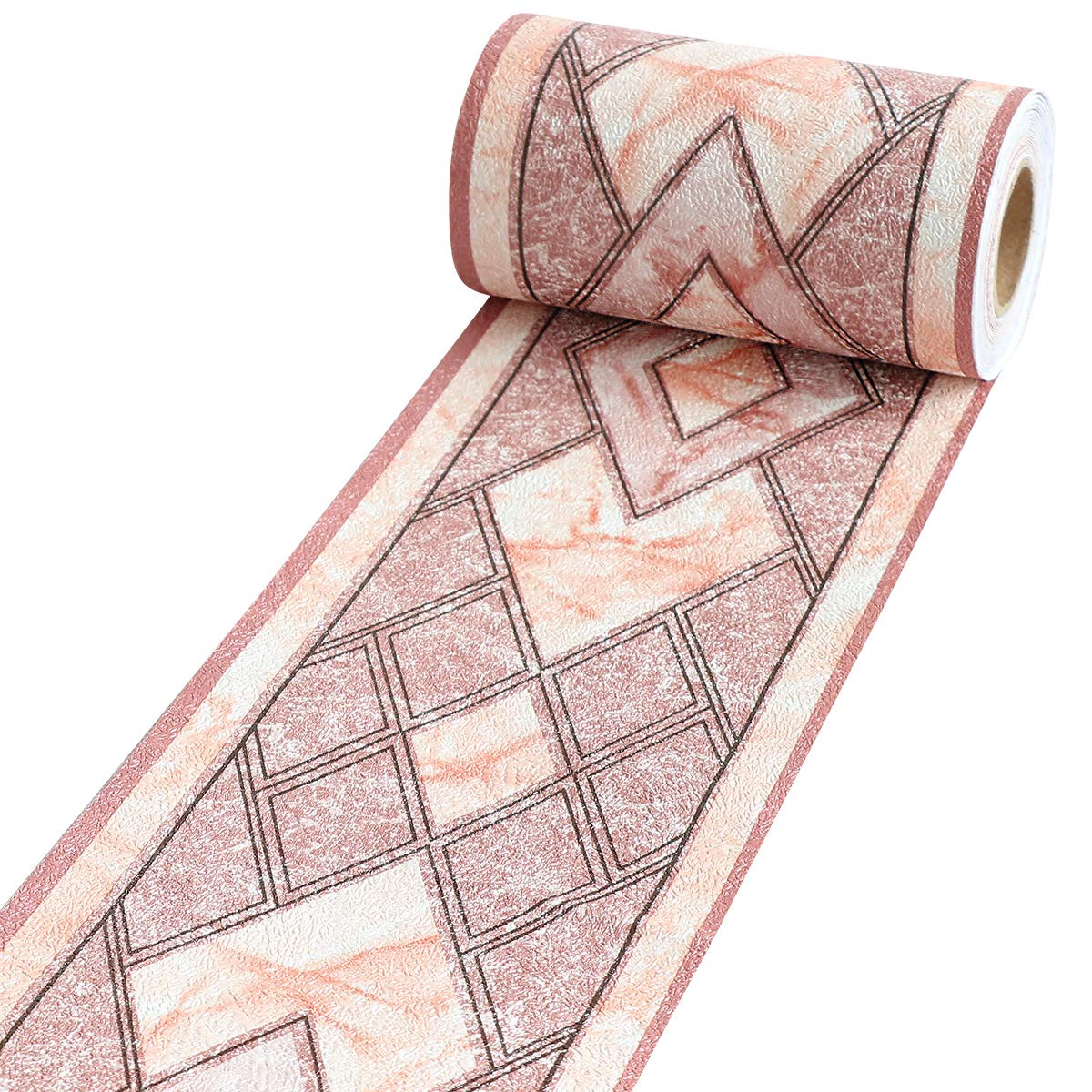 Buy Yoillione Red Wallpaper Border Kitchen Vinyl Border Stickers ...