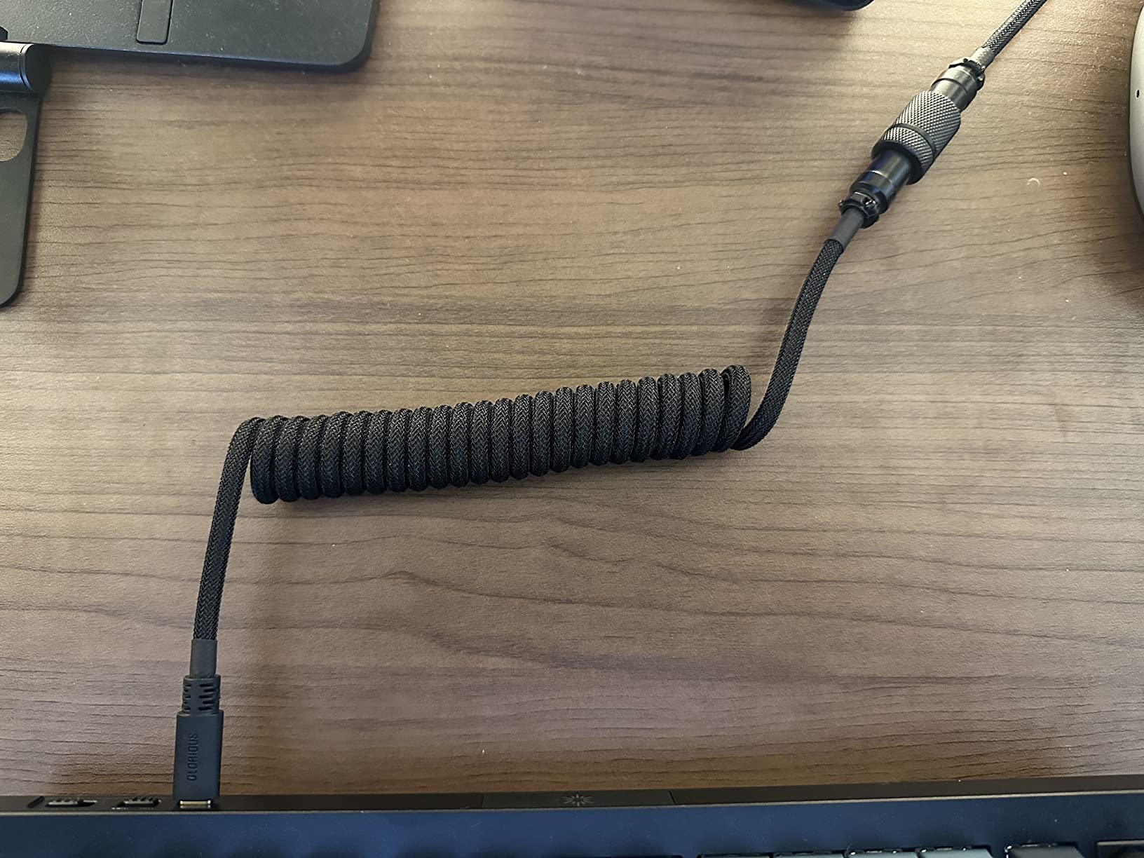 $8/mo - Finance Glorious Coiled Keyboard Cable – Coiled USB C Cable ...