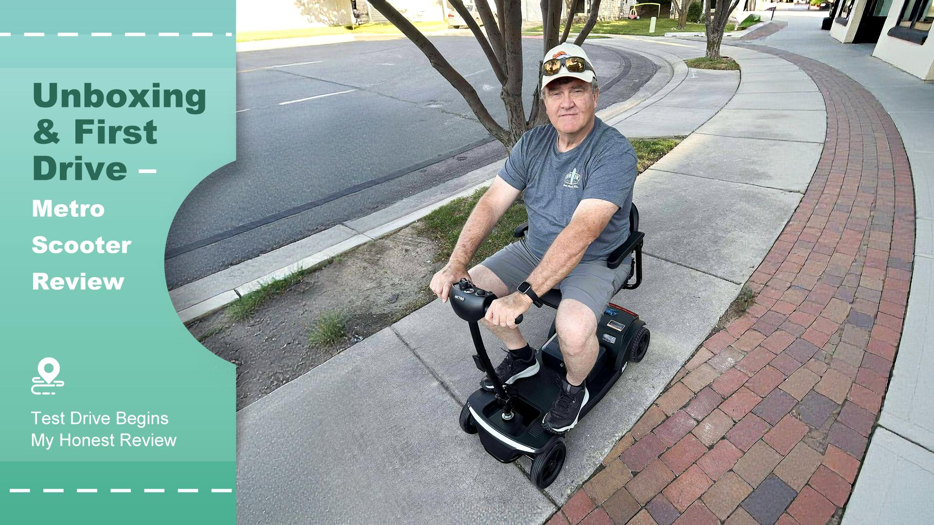 Watch Unboxing & First Drive - Metro Scooter Review on Amazon Live