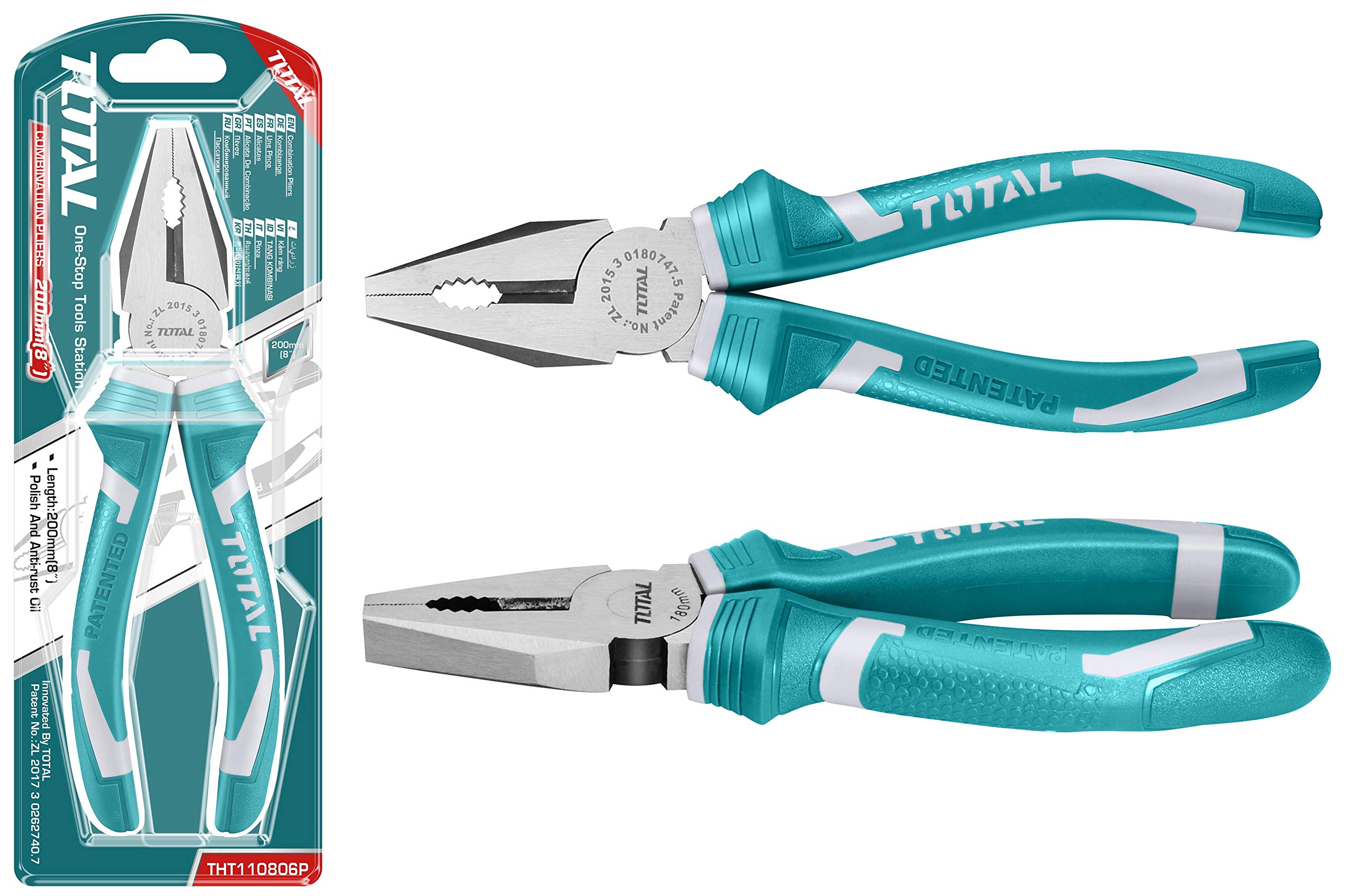MR LIGHT TOTAL Iron Combination Pliers (Multicolour) : Amazon.in: Home ...