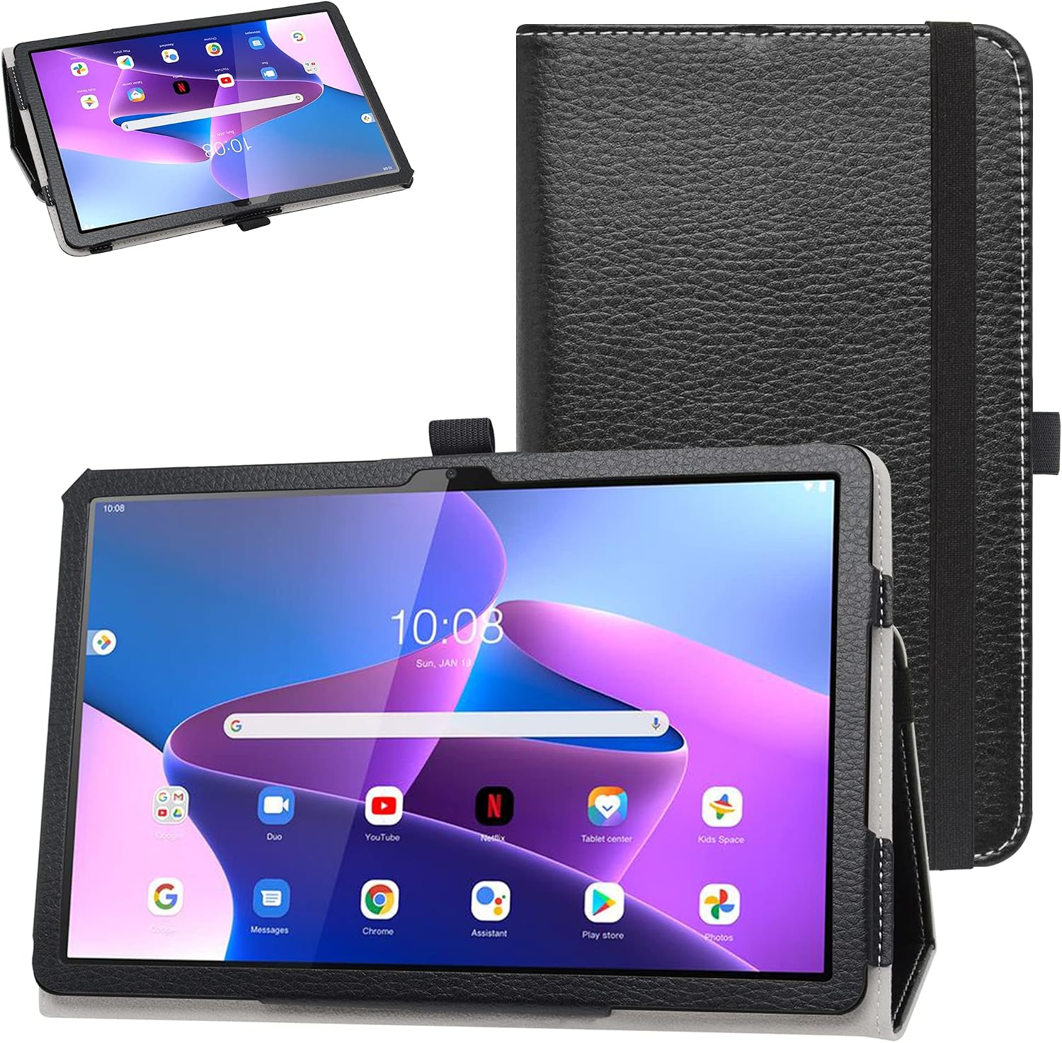 Bige - Funda para Lenovo Tab M10 de 3ª generación, funda de piel ...