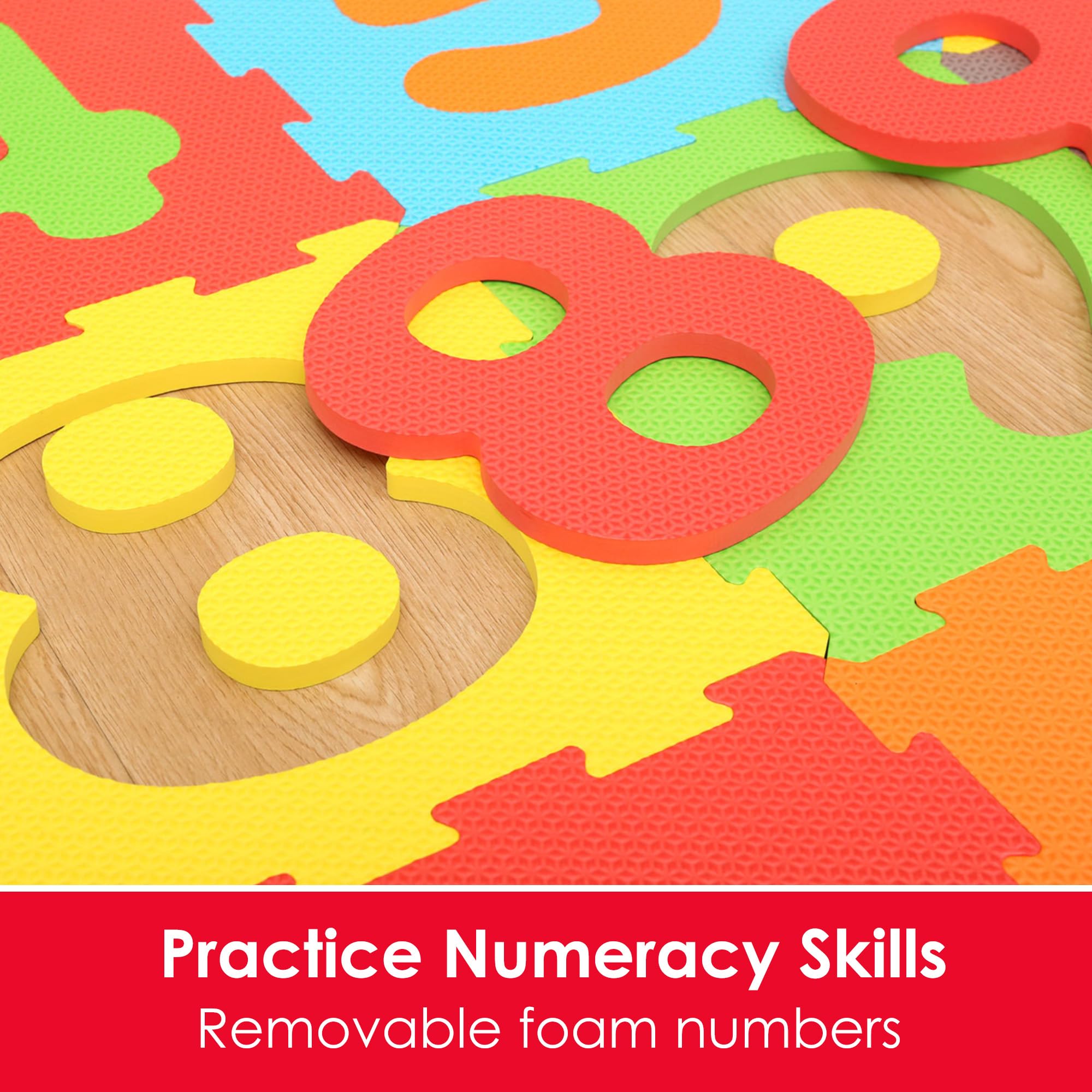 Interlocking Foam Play Mat ProSource Kids Foam Puzzle Floor Play Mat ...