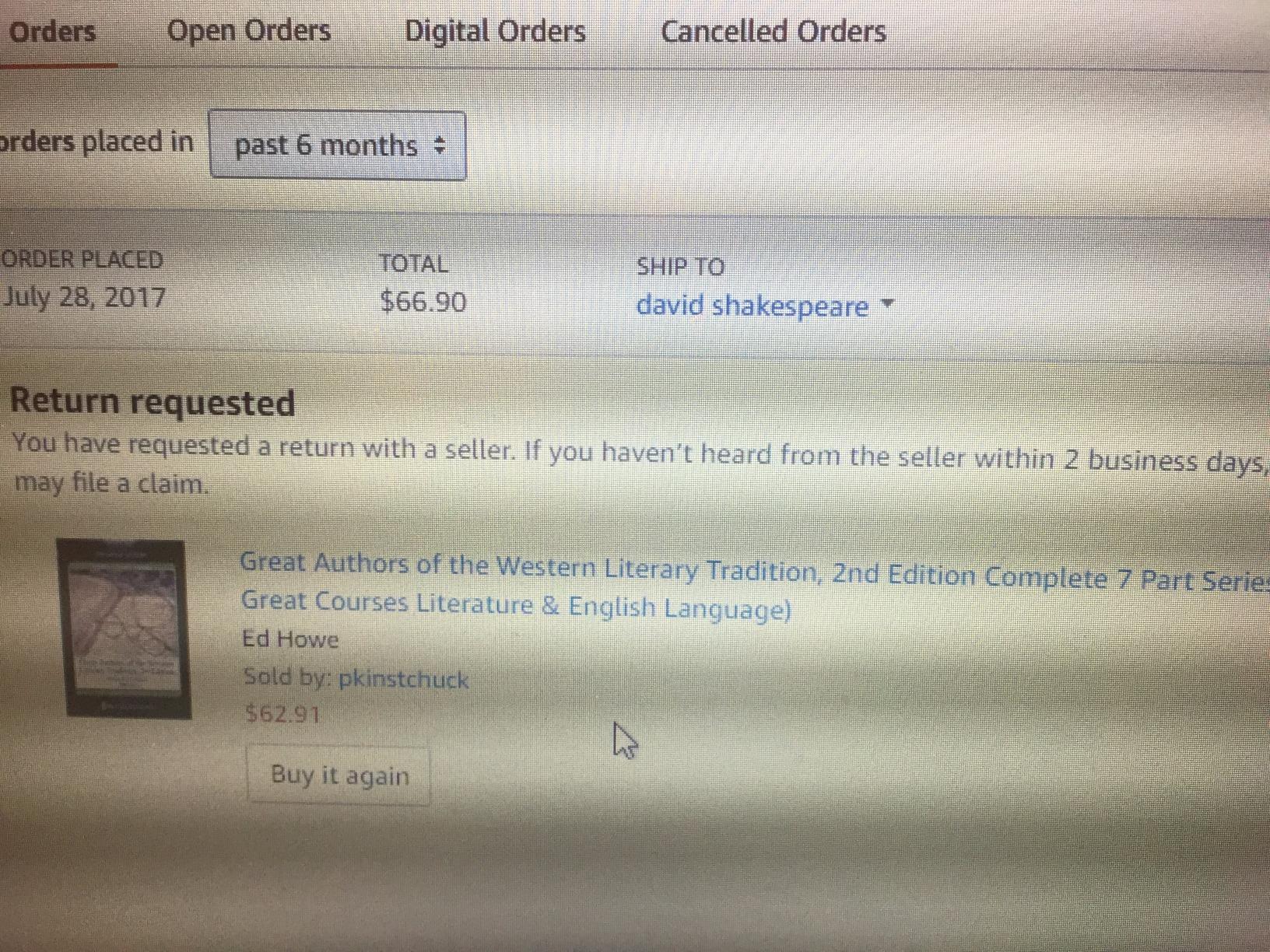 Great Authors of the Western Literary Tradition (The Great Courses ...