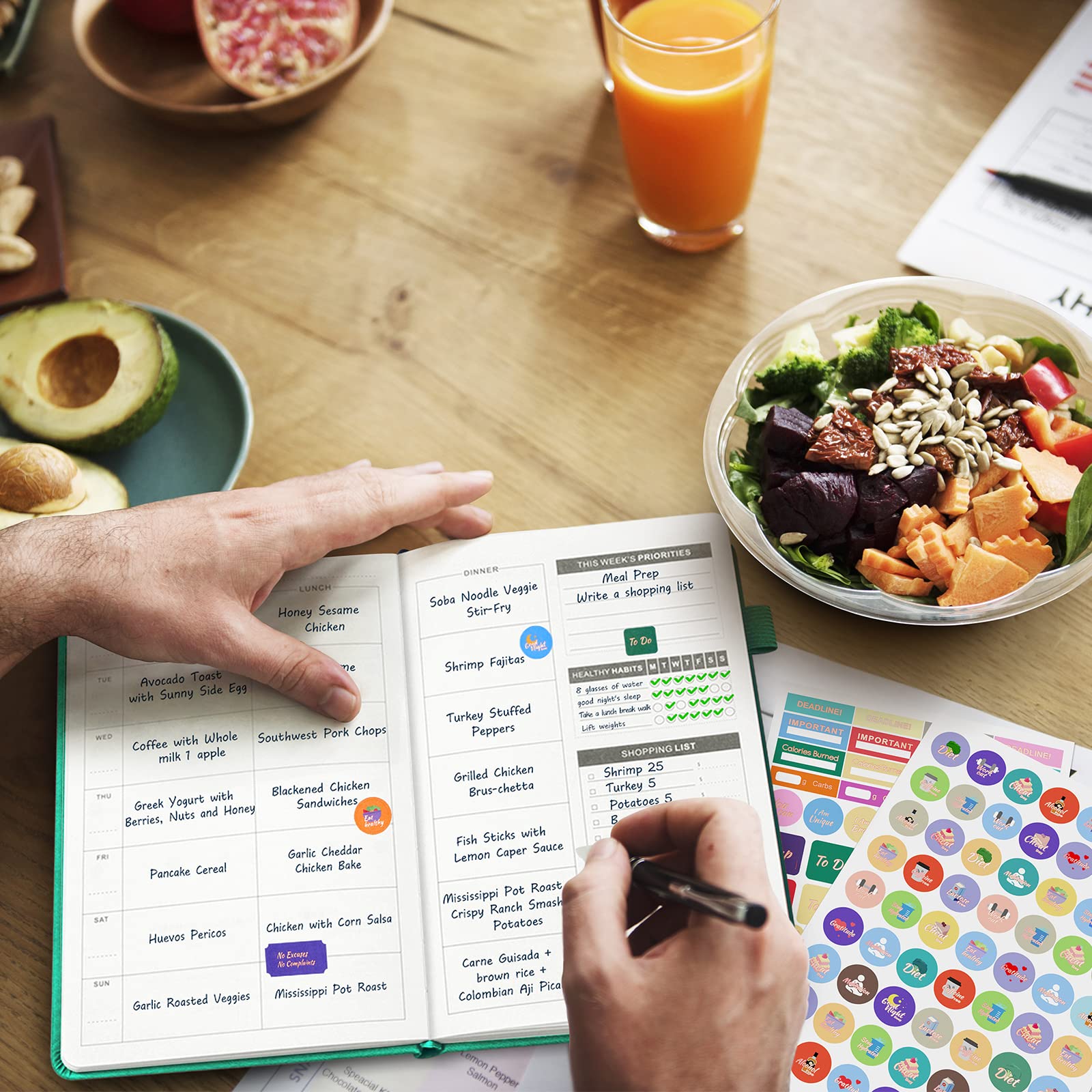 Lista De Compras Y Plan De Comidas Saludables Cómo Preparar En Un