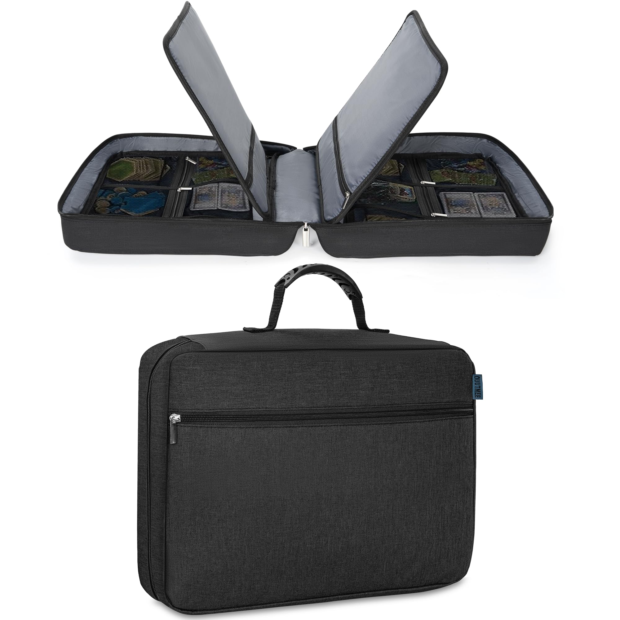 Amazon.com: OUUTMEE Board Game Carrying Bag with 24 Pockets, Travel ...