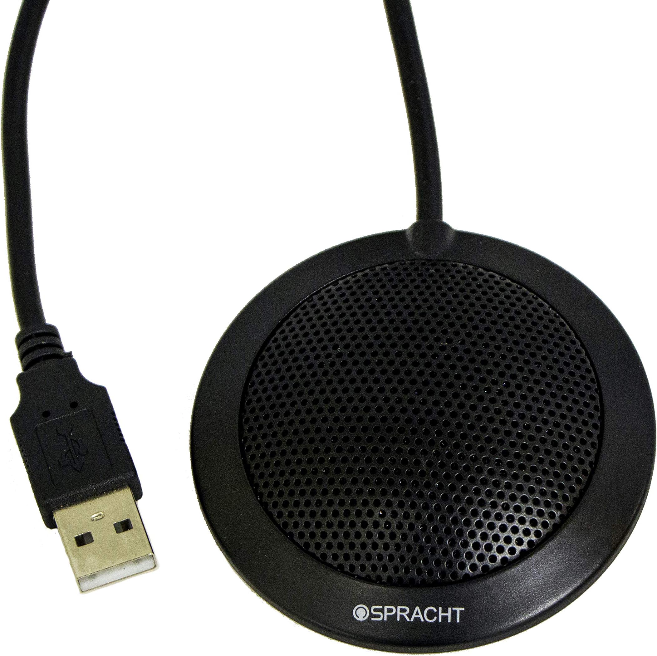 Amazon.com: Spracht MIC-2010 Aura USB Mic Digital USB Microphone, Black ...
