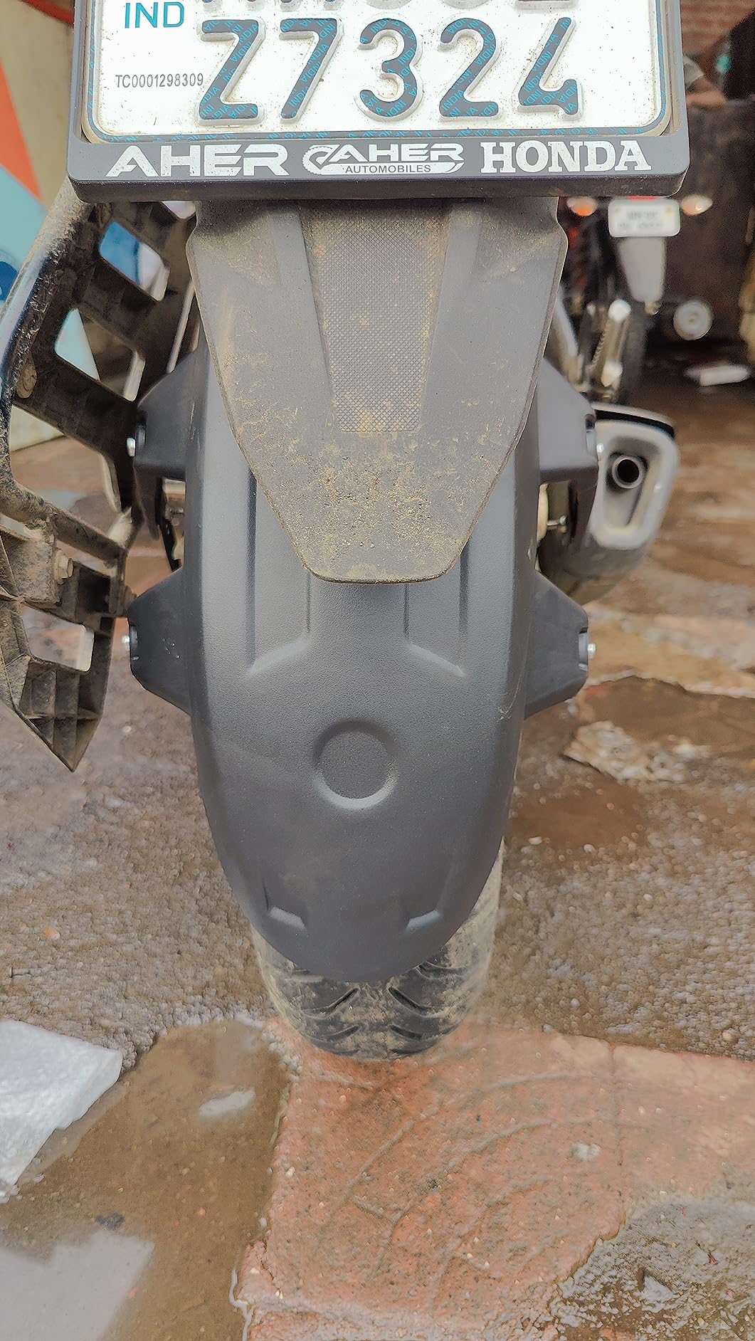 Gear Up Rear Mudguard Motorcycle Rear Mudguard Splash Guard for All ...