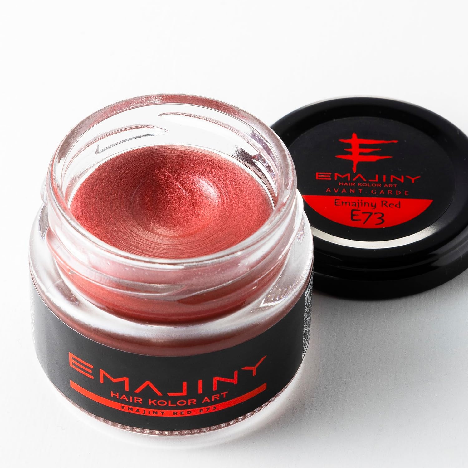 Amazon | EMAJINY Emajiny Red E73 エマジニー レッドカラーワックス 赤 36g 【日本製】【無香料】【シャンプーでサッと洗い流せる1日赤髪】 | EMAJINY ...