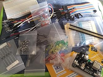 ELEGOO Upgraded Electronics Fun Kit w/Power Supply Module, Jumper Wire, Precision Potentiometer ...