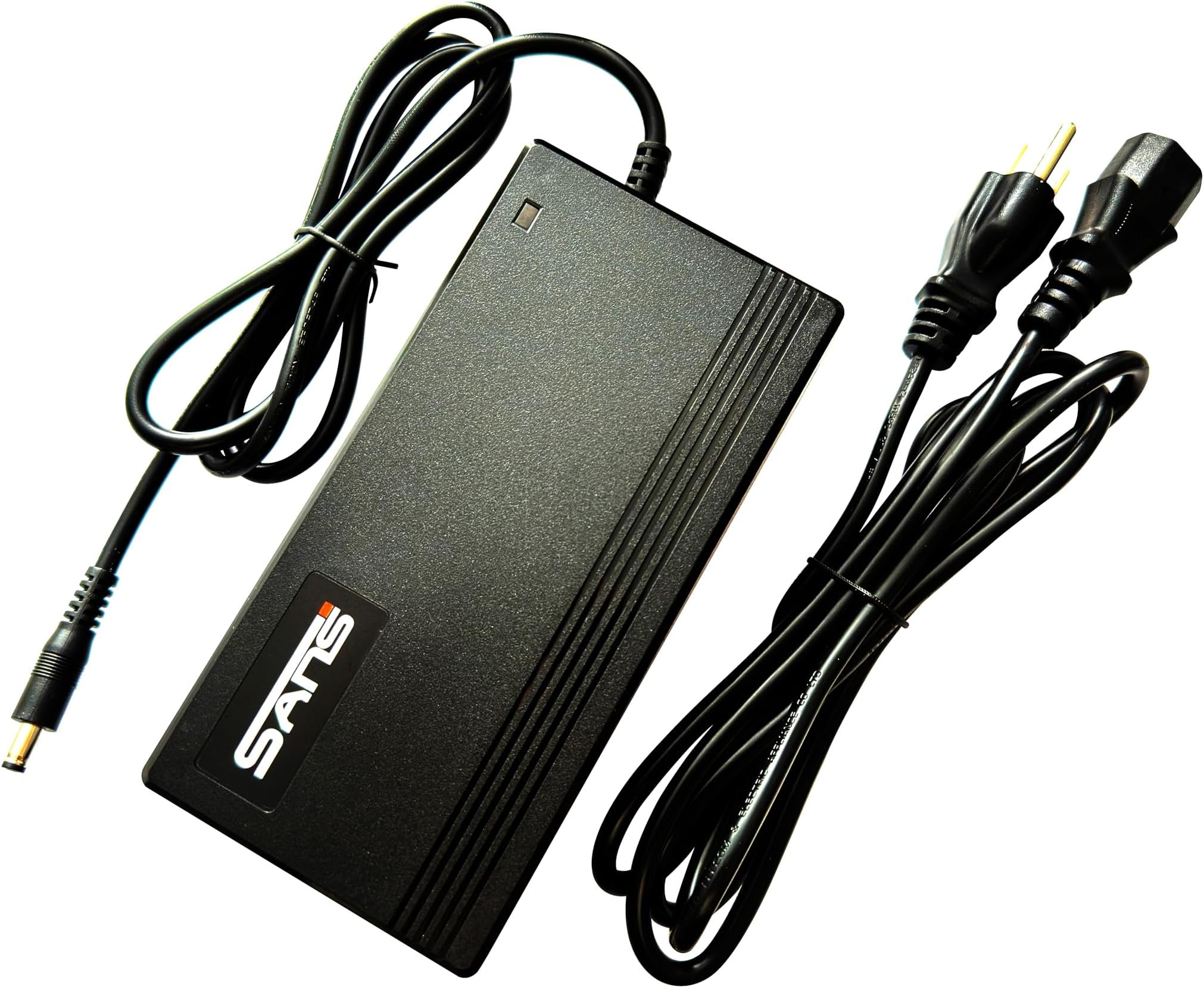 Amazon.com: Syvrac 48-54.6V 2A Electric Bike Charger for 48V Lithium Battery Input Voltage ...