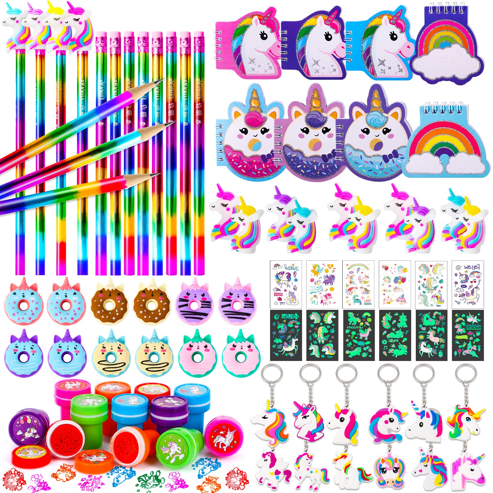 Tacobear Licorne Pinata Anniversaire Fille 84pcs Licorne Papeterie ...