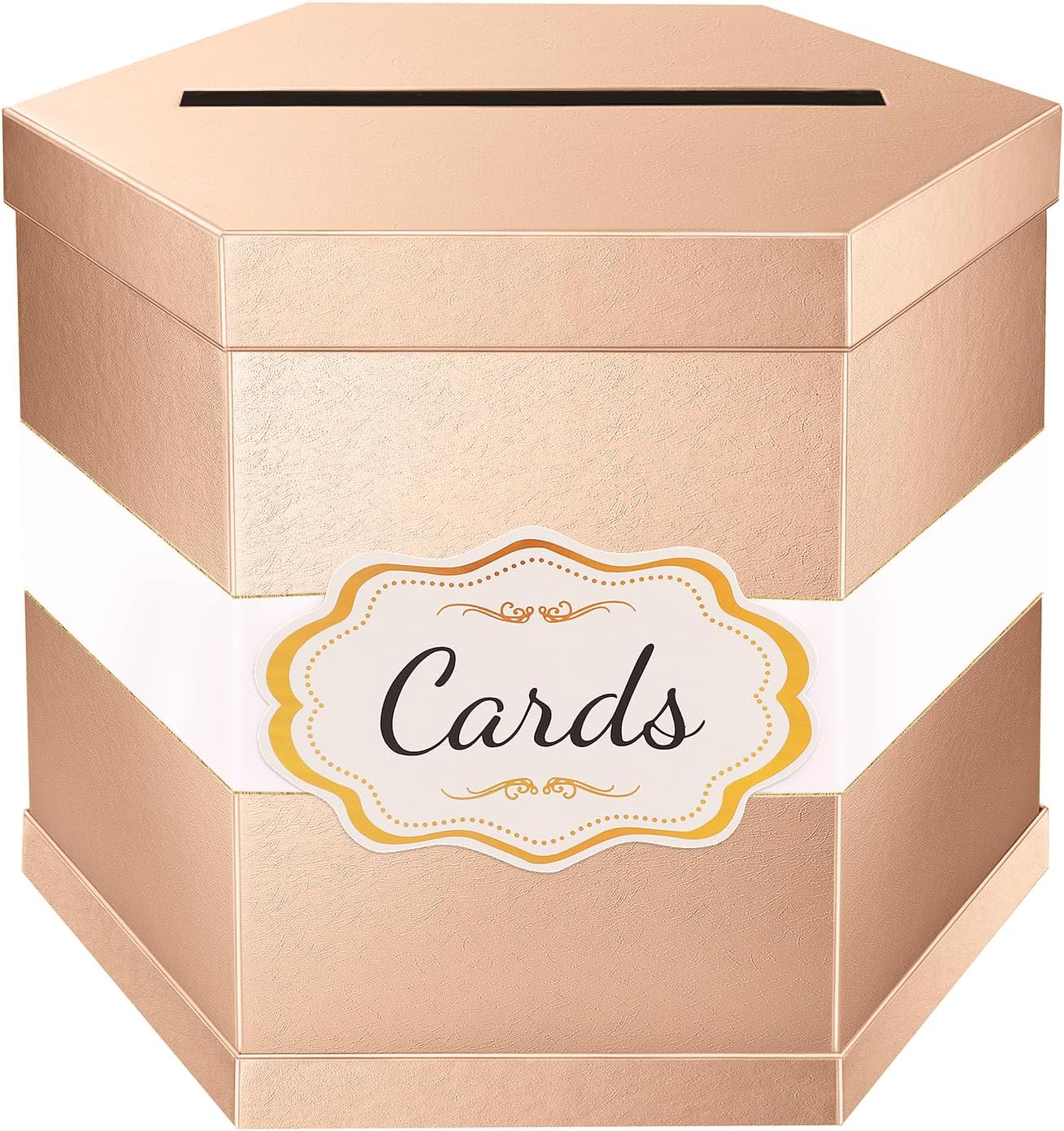 Amazon.com: Lesixur 8”Card Box, Flowers Cards Receiving Box, For ...