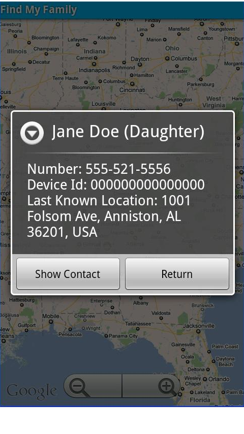 Find My Family: app su Amazon Appstore