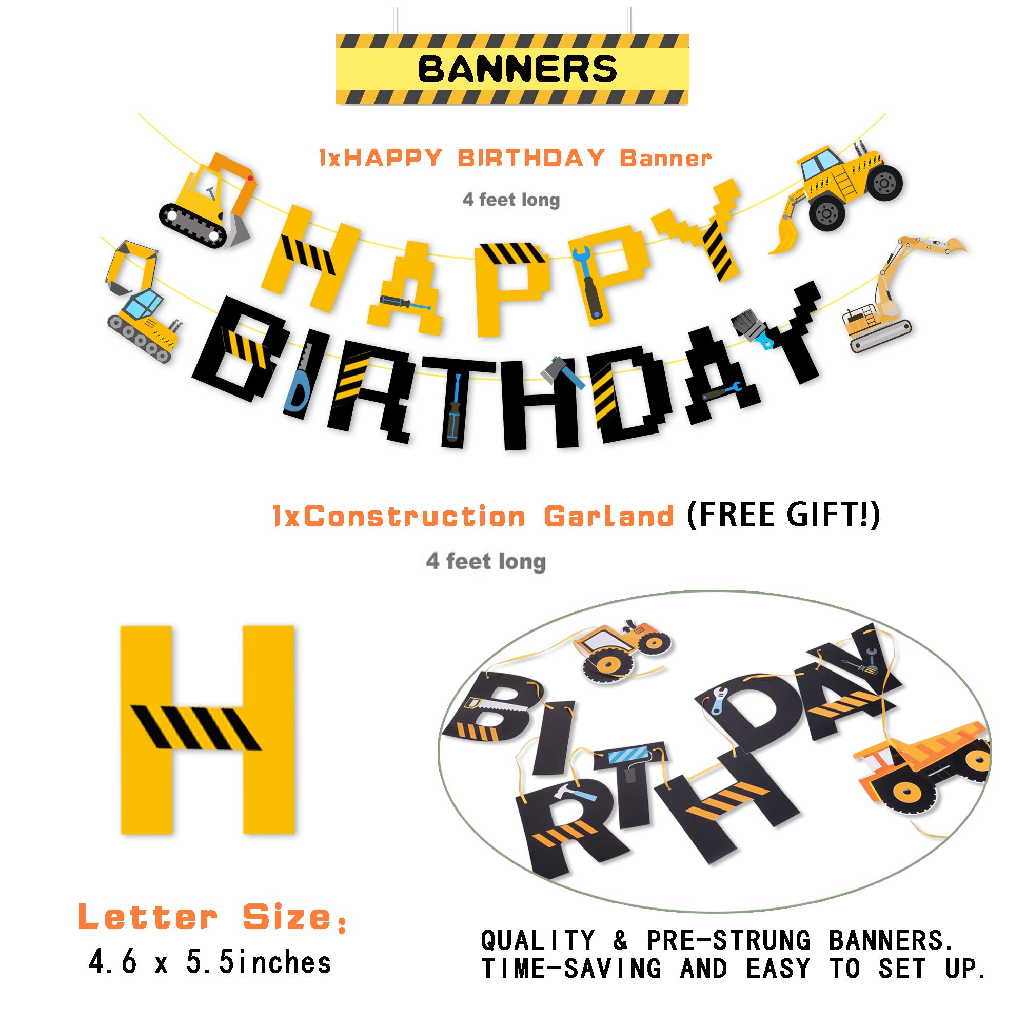 Construction Birthday Party Supplies Decorations Kit For Boys Dump construction-birthday-party-supplies-decorations-kit-for-boys-dump