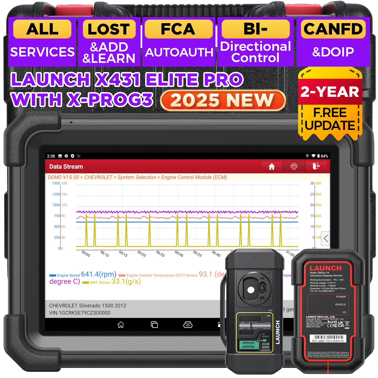 Snapklik.com : LAUNCH X431 1MM0 Elite Professional Diagnostic Scanner