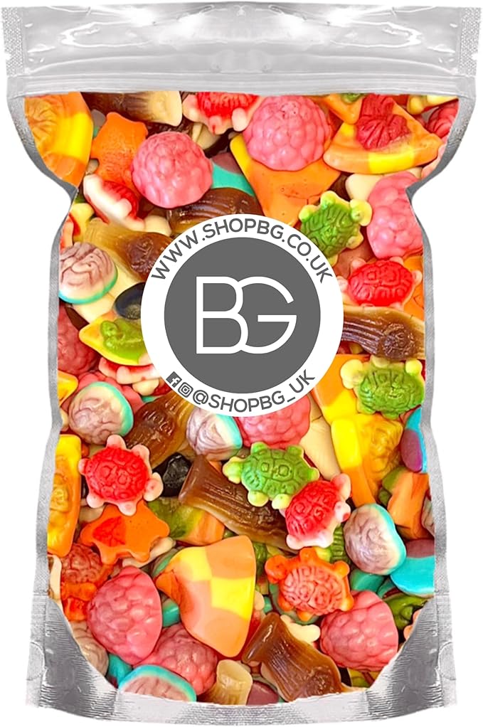 BG Quality Pick & Mix Sweets - Gummy Candy Jelly Filled Mix Sweeties ...