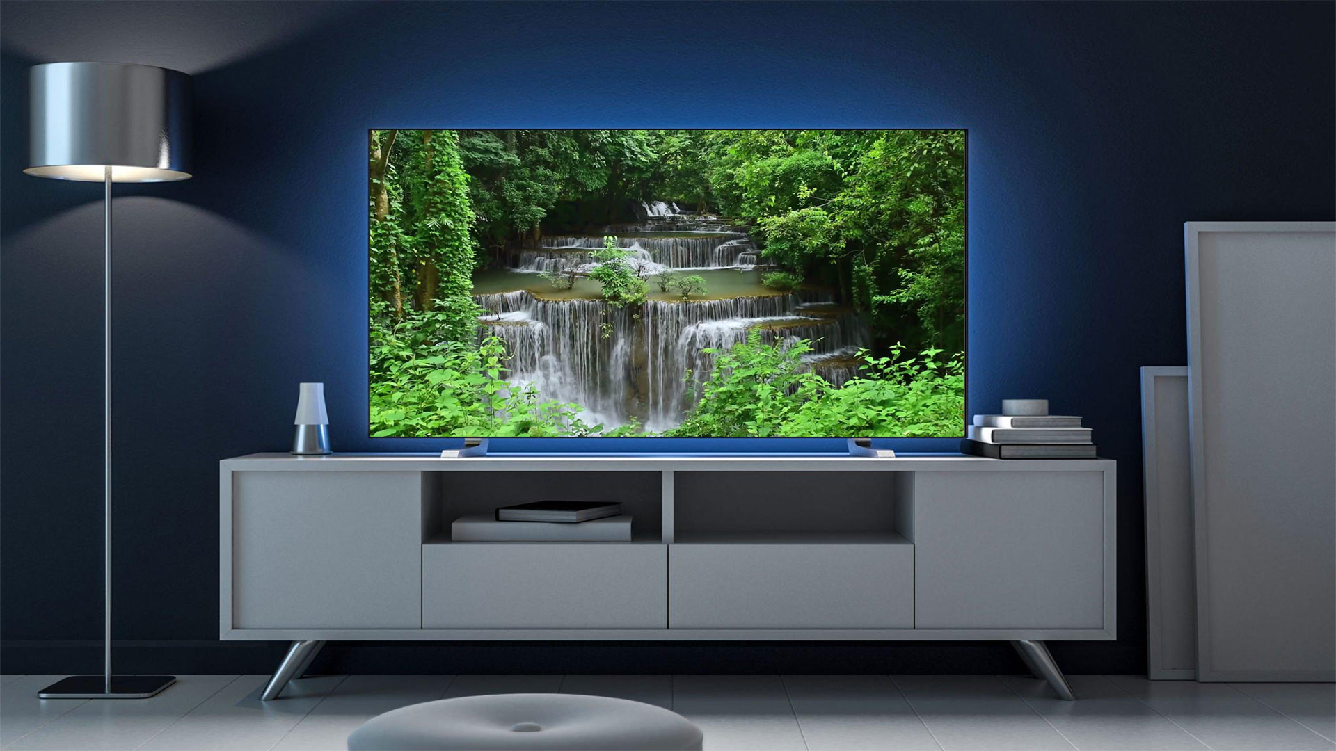 Relaxing Waterfall Soundscapes & 4K Nature Screensaver for Kindle ...