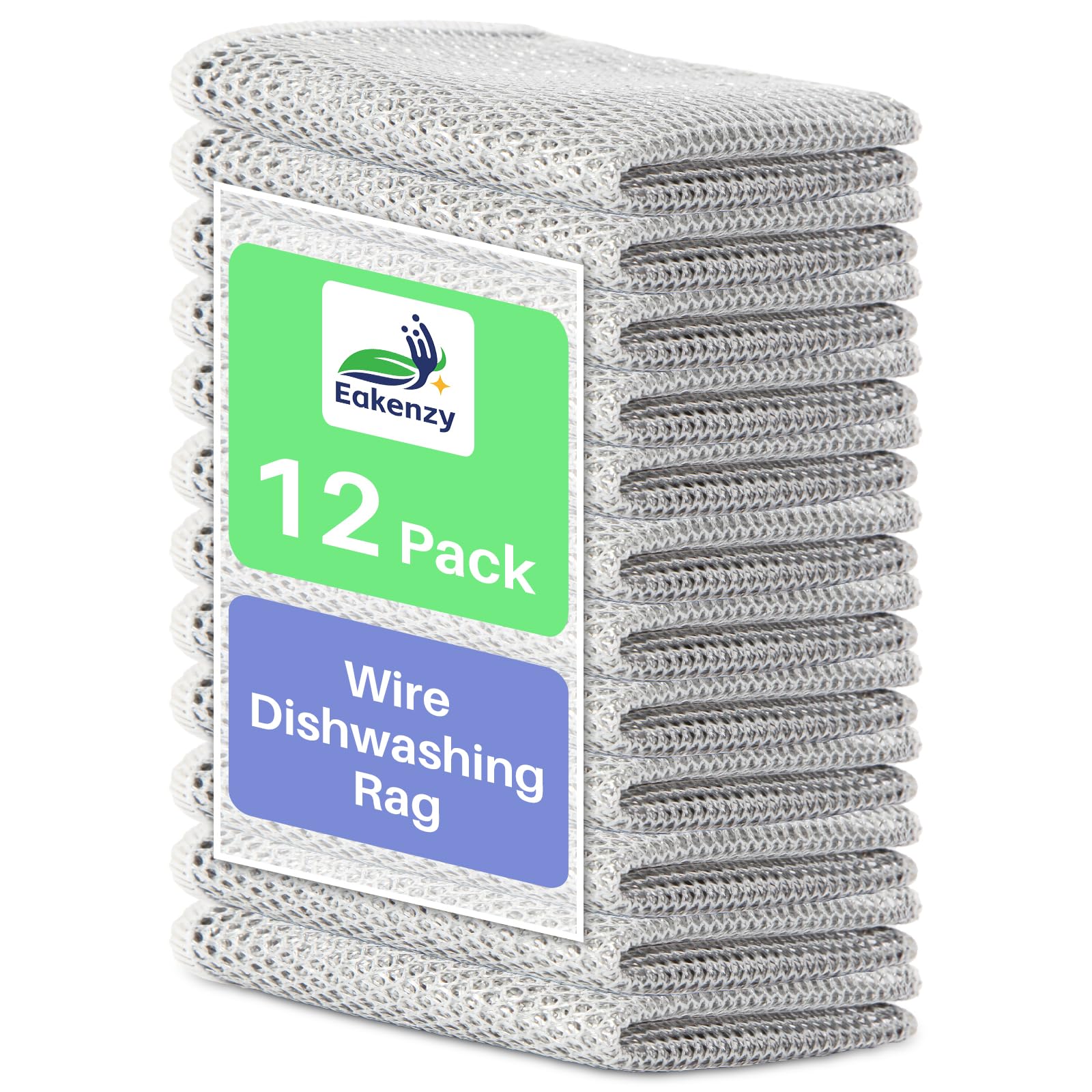 Amazon.com: Eakenzy Wire Dishwashing Rag, Multipurpose Wire Miracle ...