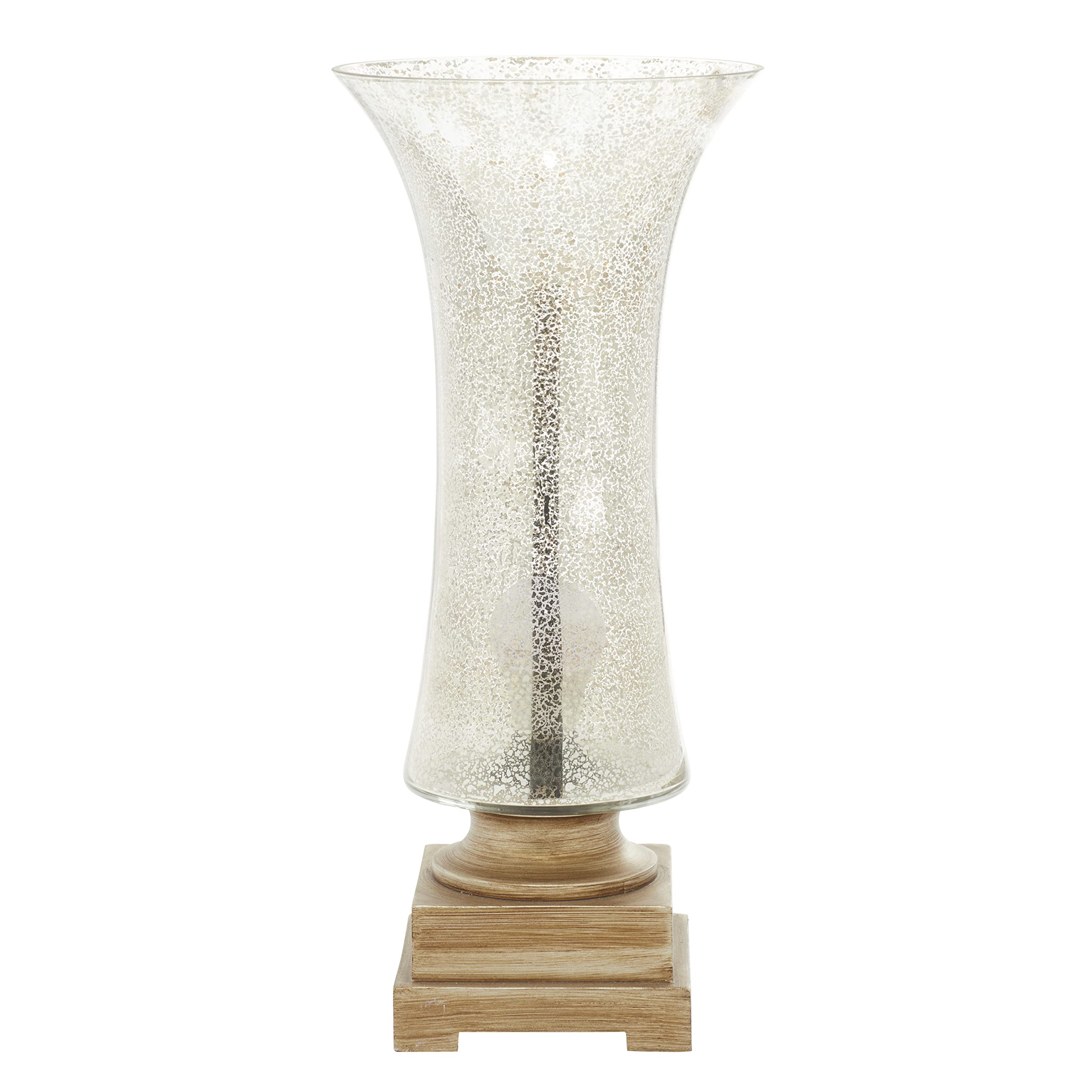 Amazon.com: Deco 79 Glass Room Uplight Decorative Lamps with Gold Base ...