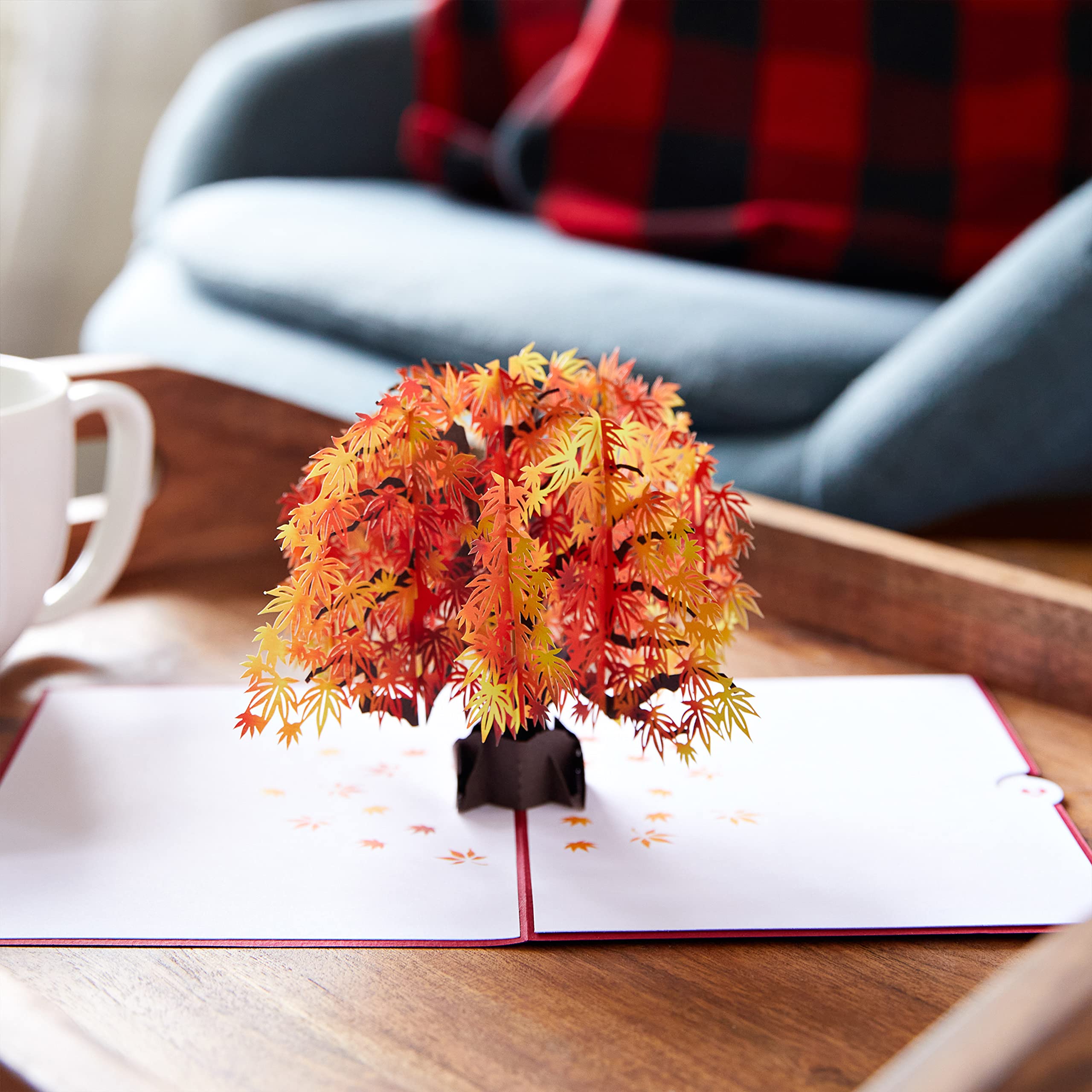 Snapklik.com : Sugar Maple Tree Pop Up Card, 5x7-3D Greeting Card, Fall ...