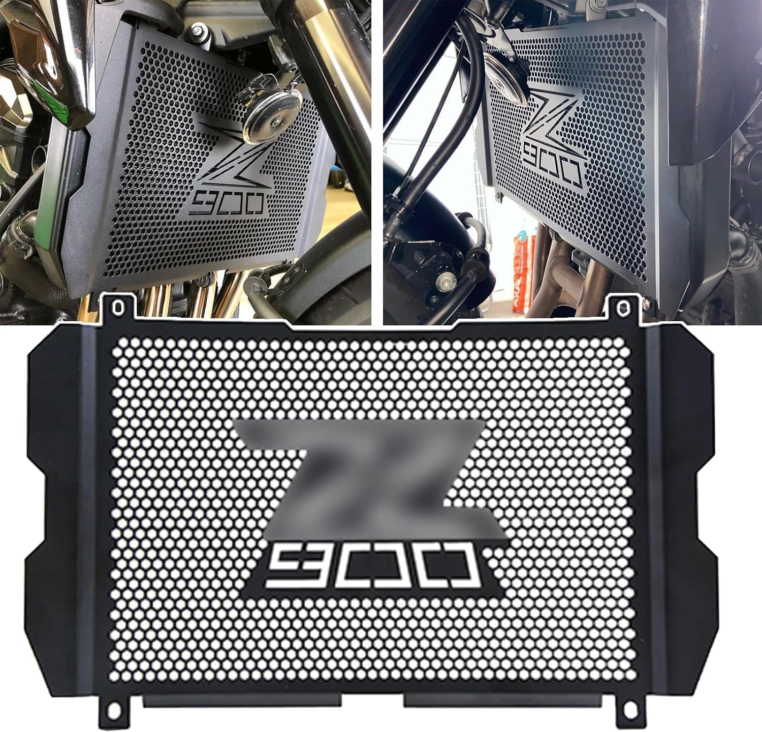 Amazon.com: R QIANKONG z900 Motorcycle Radiator Grille Grill Guard ...