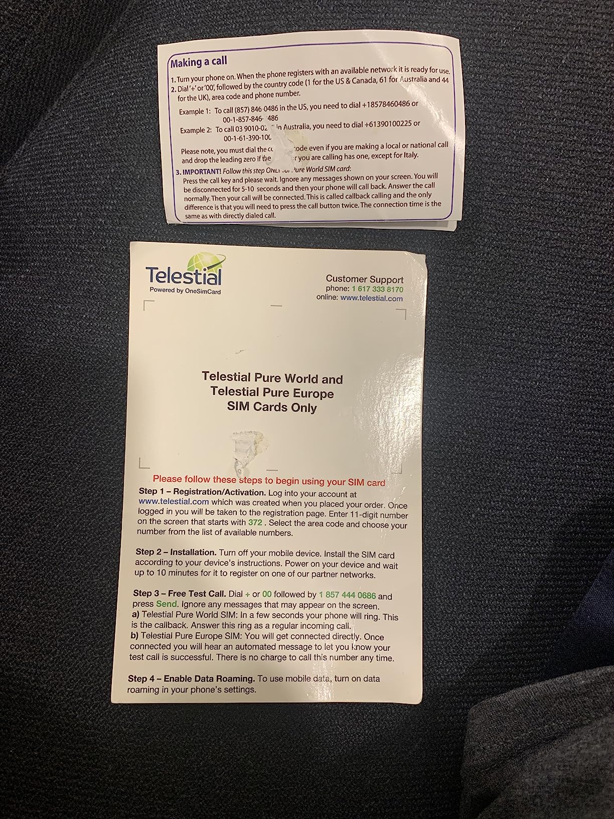 Amazon.com: Telestial Pure World SIM Card Works in 200+ Countries and ...