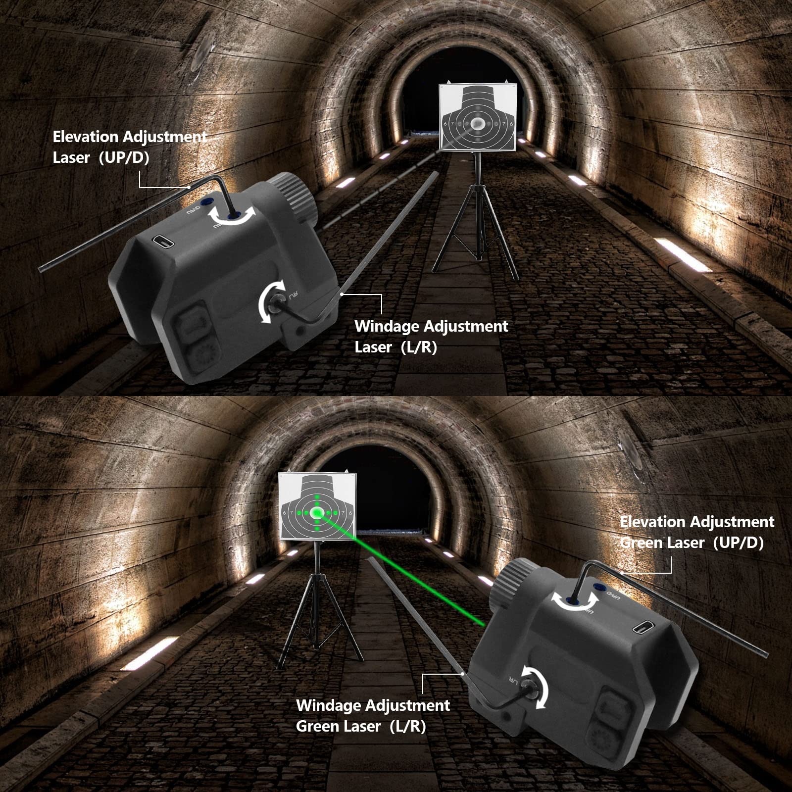Snapklik.com : BemerforS Infrared (IR) Laser+Green Laser Beam For ...