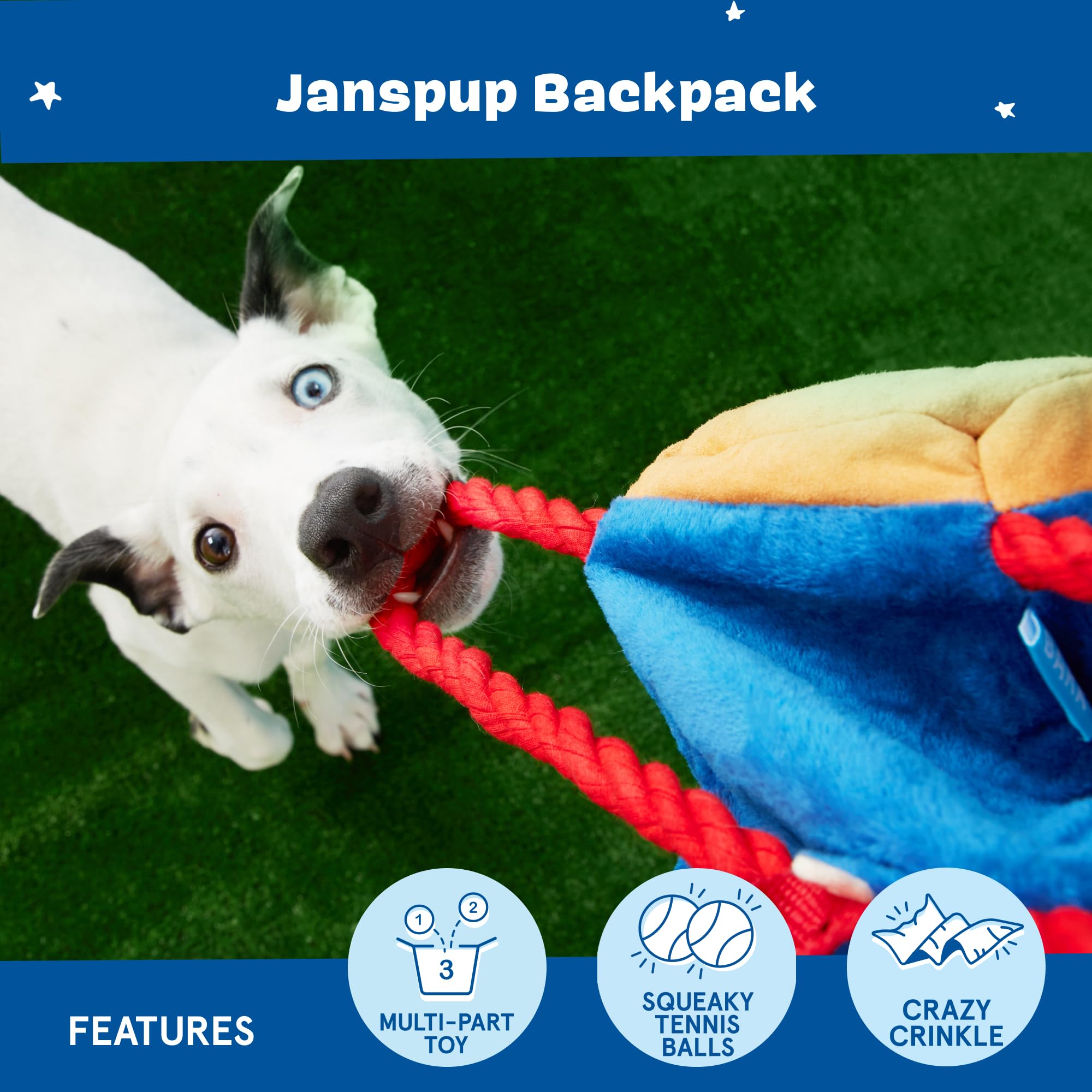 Snapklik.com : Barkbox 2 In 1 Interactive Plush Dog Toy - Rip And ...