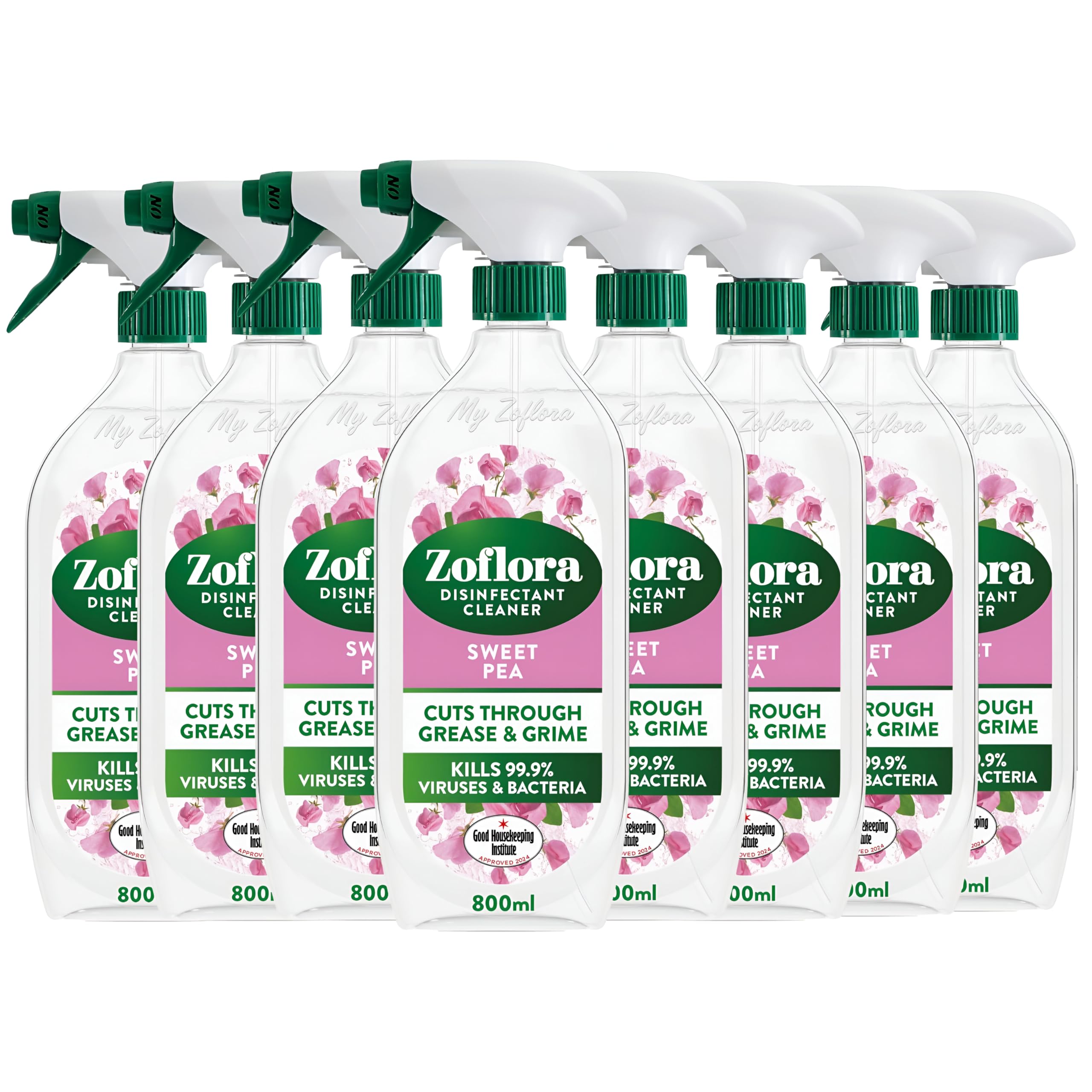 Zoflora Sweet Pea Multipurpose Disinfectant Spray, Antibacterial Multi ...