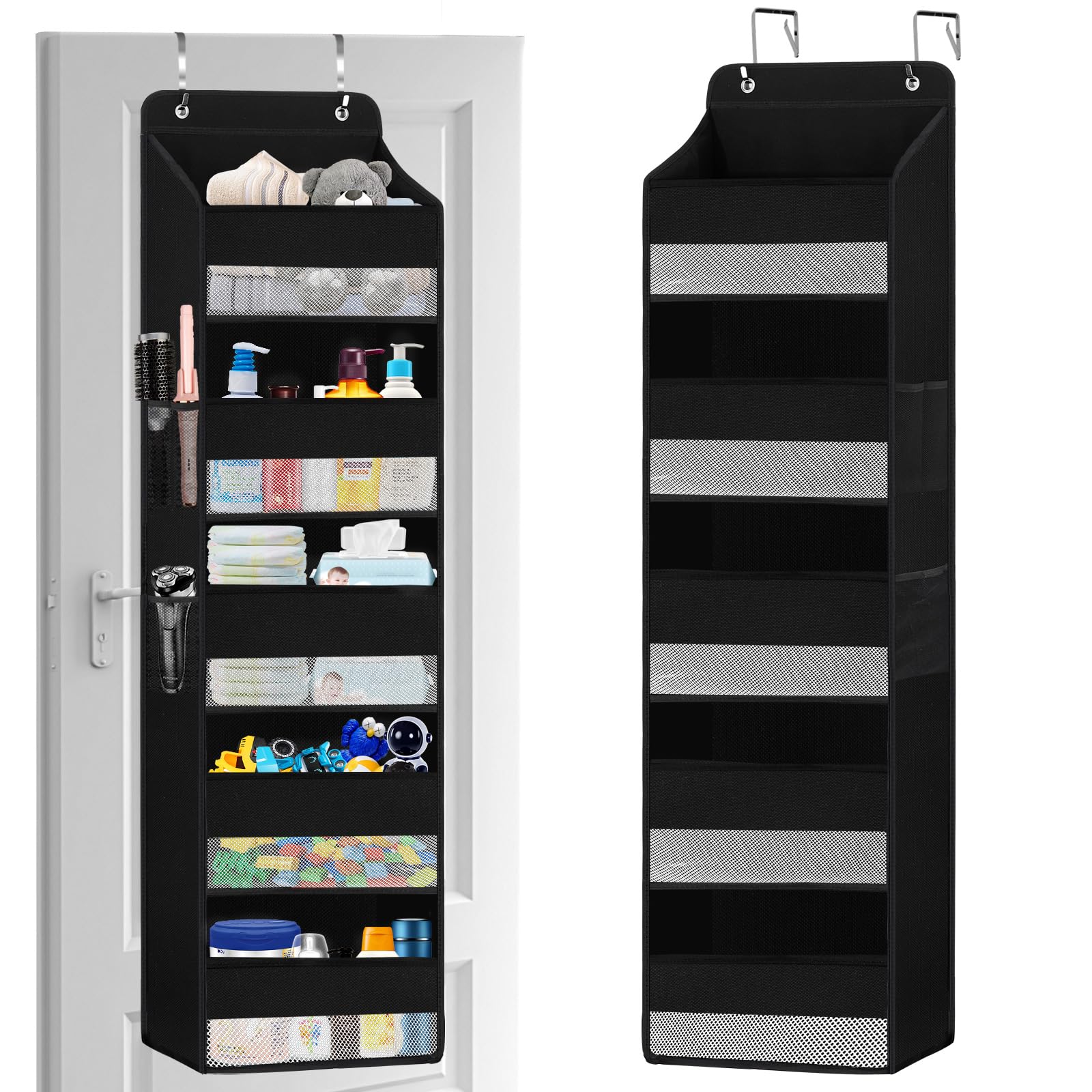SLROWG Over the Door Hanging Organizer, Closet Storage organizers with ...