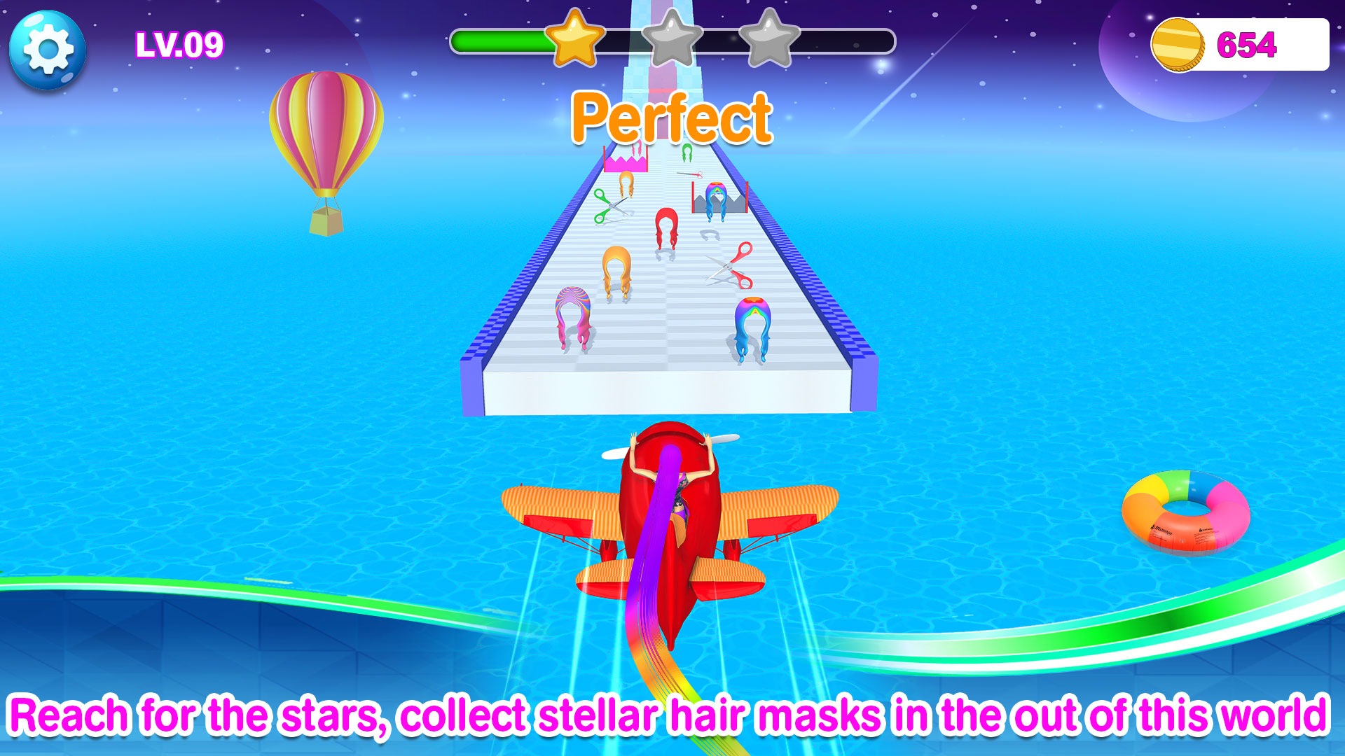 Hair growth cheerleader - Long hair race & hair masks (Frenzy Hair Game ...