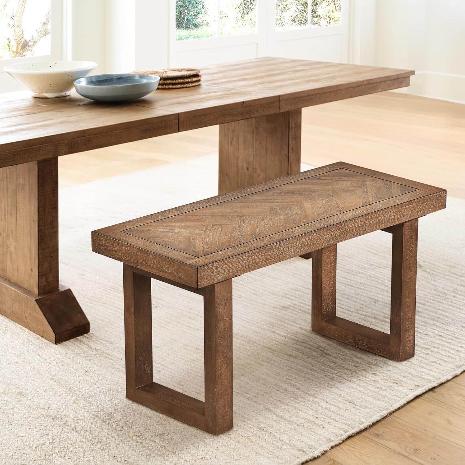 Amazon.com - COLAMY Entryway Bench, Small Storage Bench for Bedroom ...