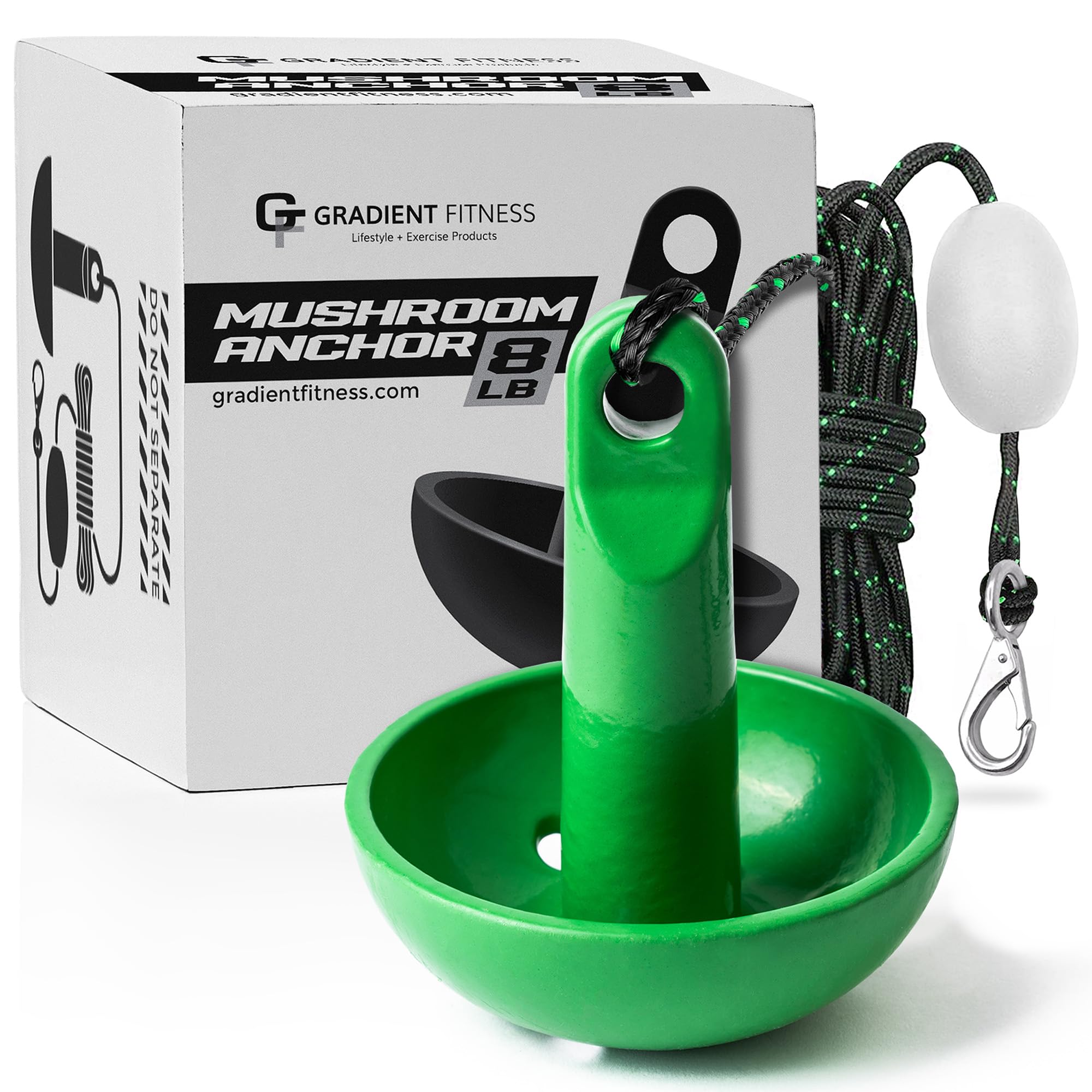 Snapklik.com : Gradient Fitness 8 Lb Mushroom Boat Anchor Small Boat Anchor
