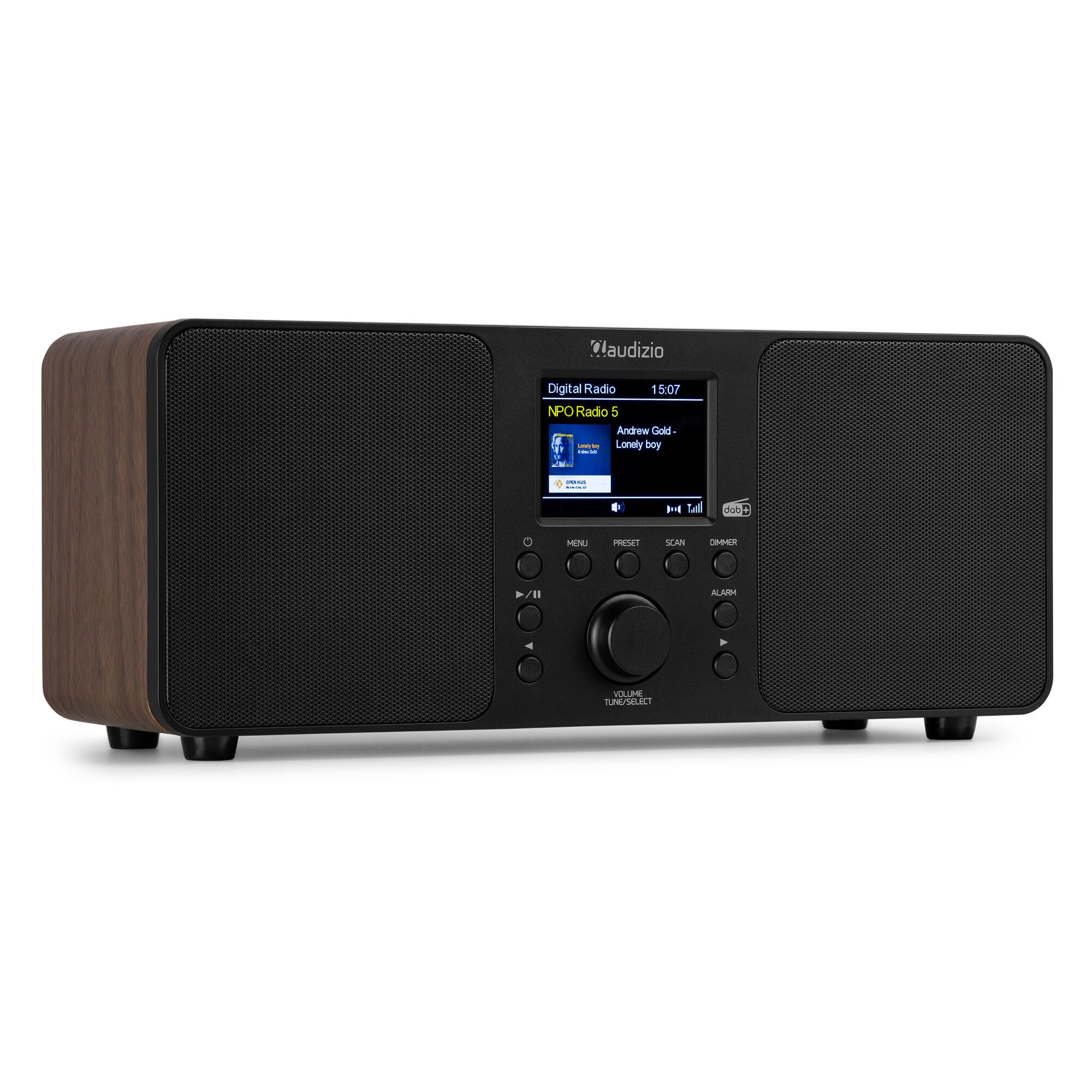 Audizio Genua DAB Radio mit Bluetooth – Stereo DAB Plus Radio mit ...