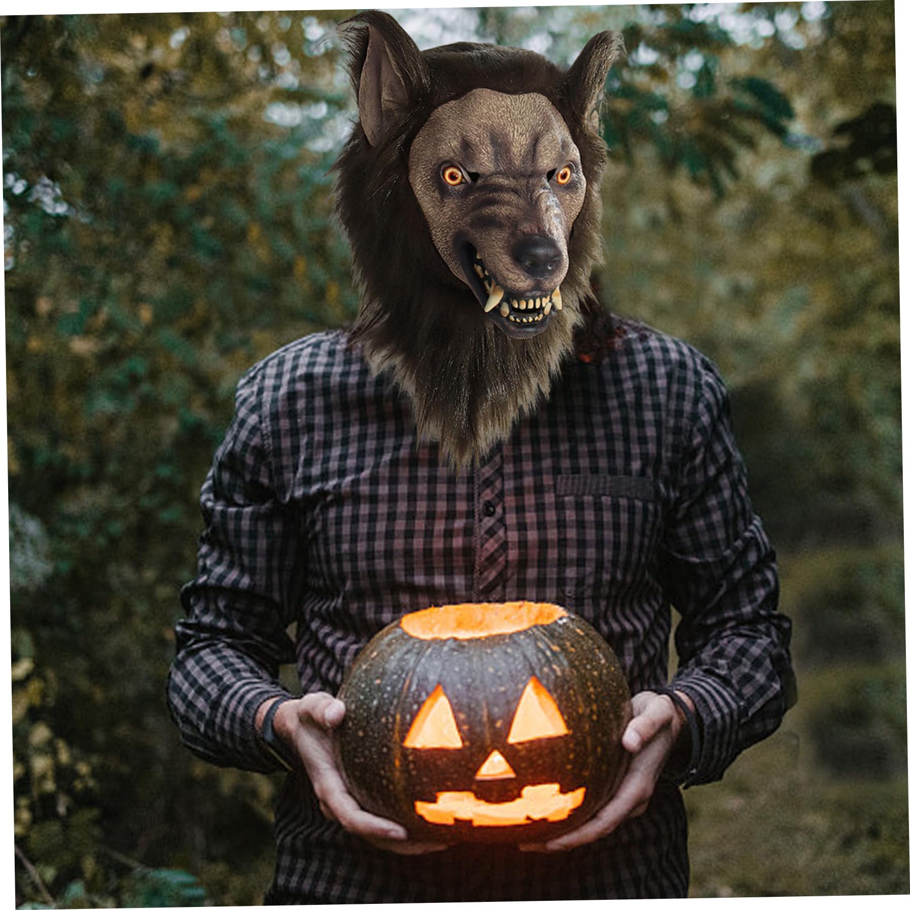 Realistic Wolf Mask