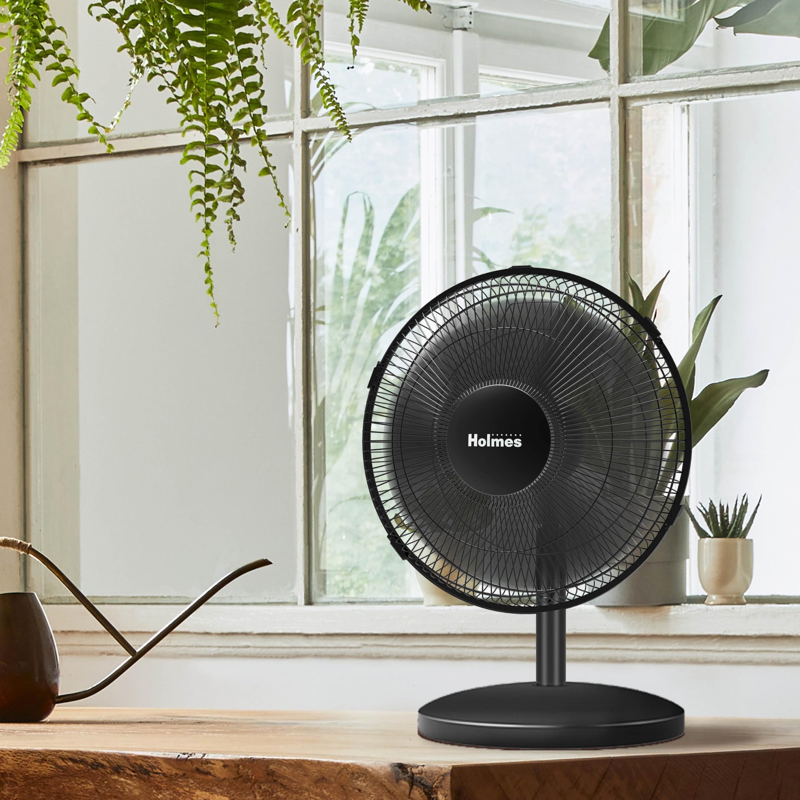 Snapklik.com : 12 Table Fan, 75 Oscillation, 3 Speeds, 15 Adjustable ...