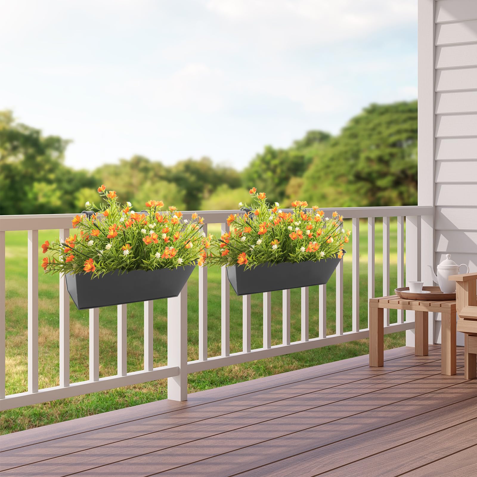 Over The Railing Planter Boxes 2x8