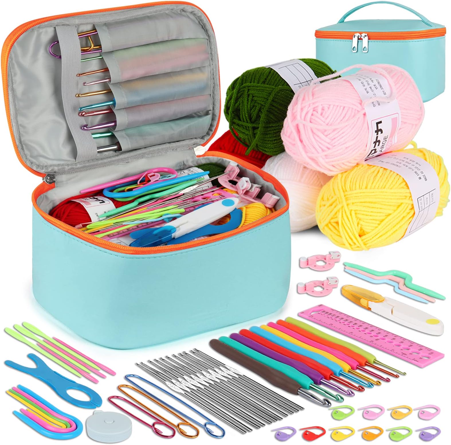 Coopay Kits de Crochet pour Adultes Débutants, Comprend Crochets ...