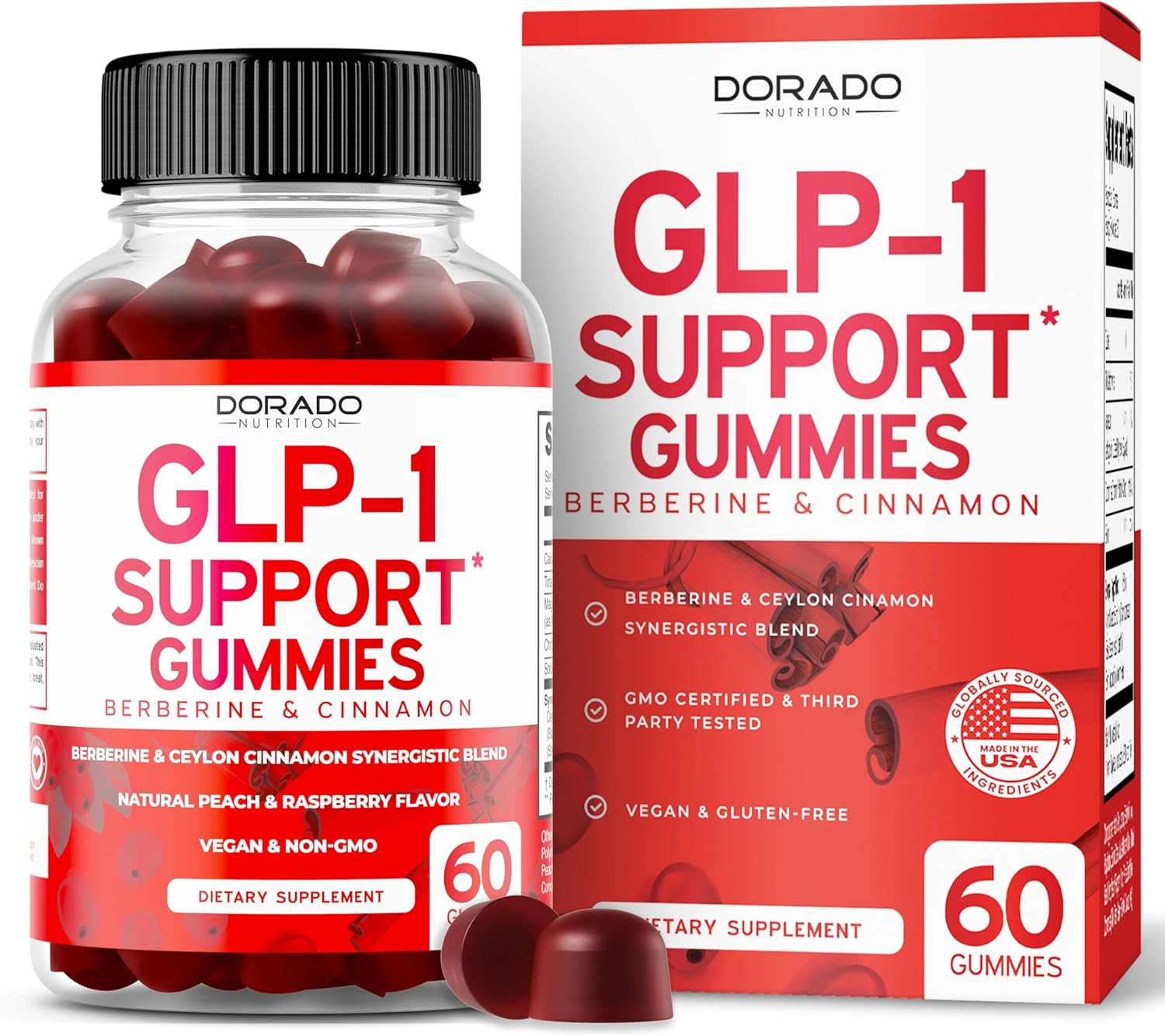 Amazon.com: GLP-1 Gummies (GLP1 Supplement with Berberine & Ceylon ...