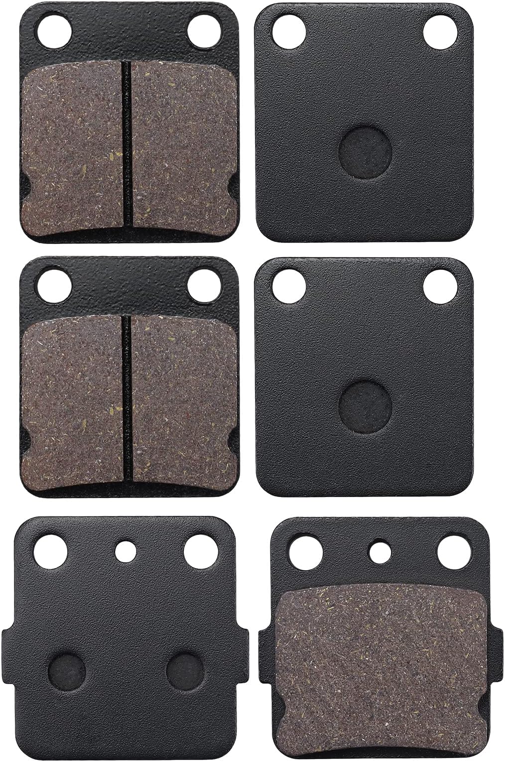 Amazon.com: SCITOO Carbon Fiber Brake Pads Fit for 90-06 for Yamaha ...
