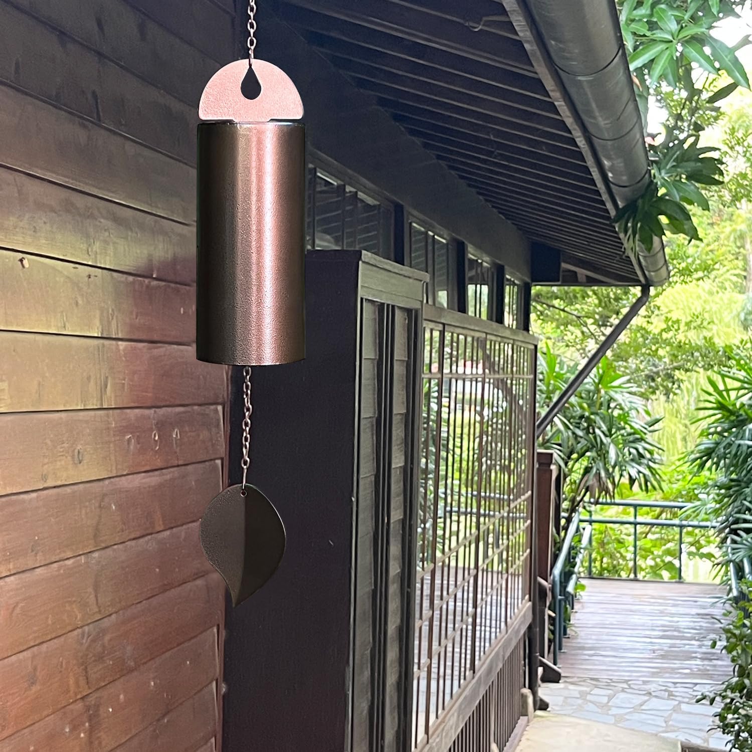 MEDOO Deep Resonance Serenity Bell - 26'' Memorial Wind Chimes for Loss ...