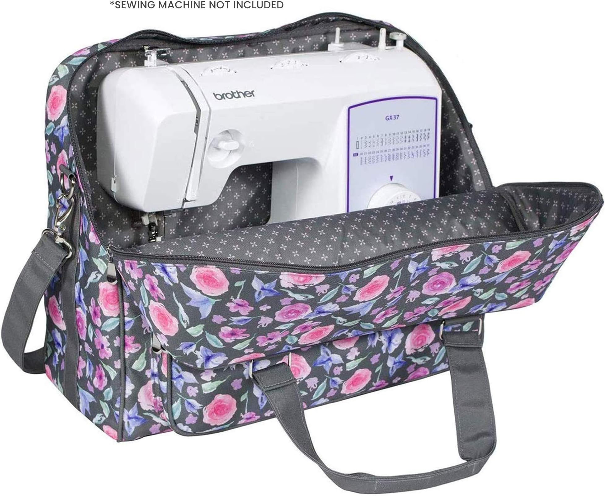 Amazon.com: Janome Paisley Universal Sewing Machine Tote Bag, Canvas