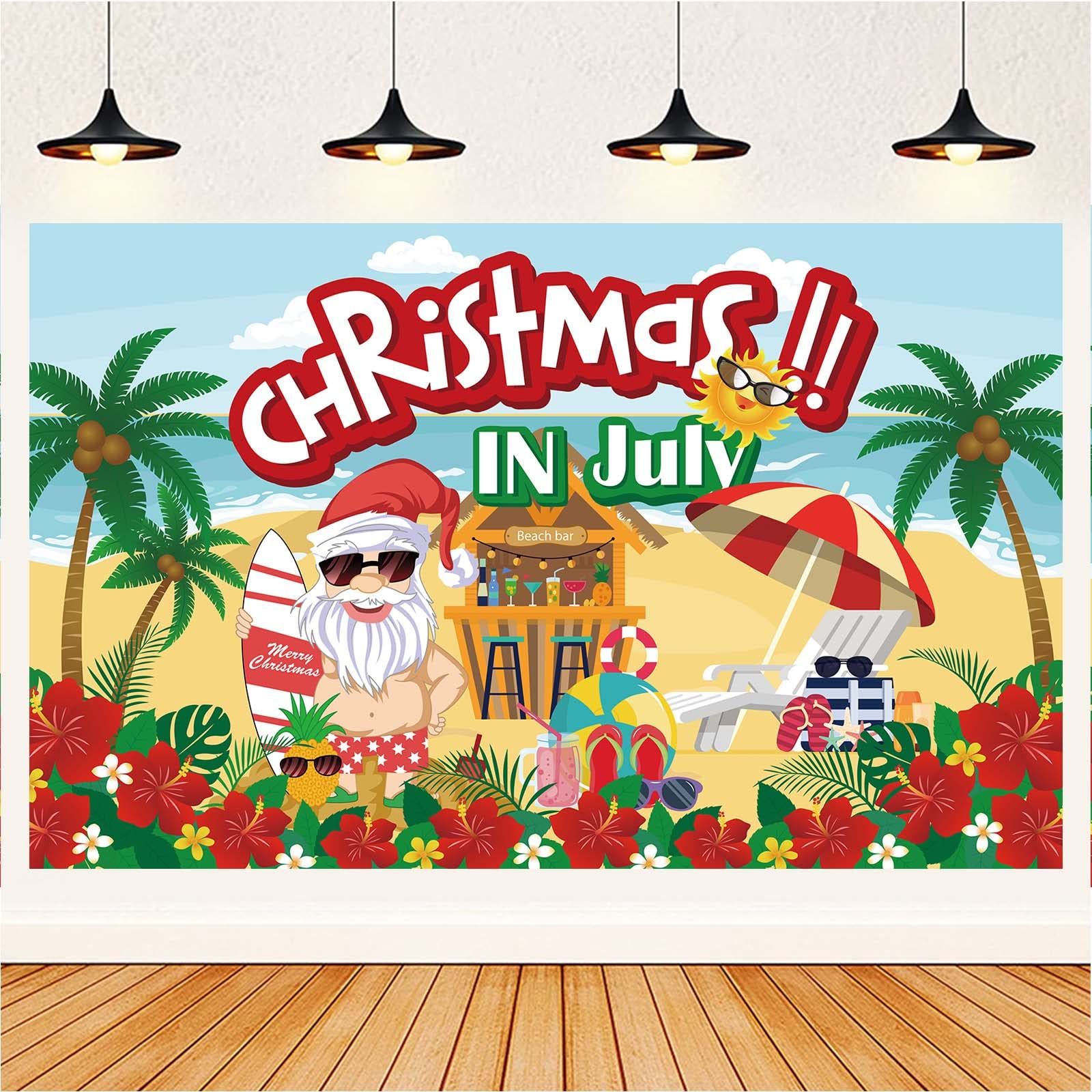 Christmas In July Clip Art