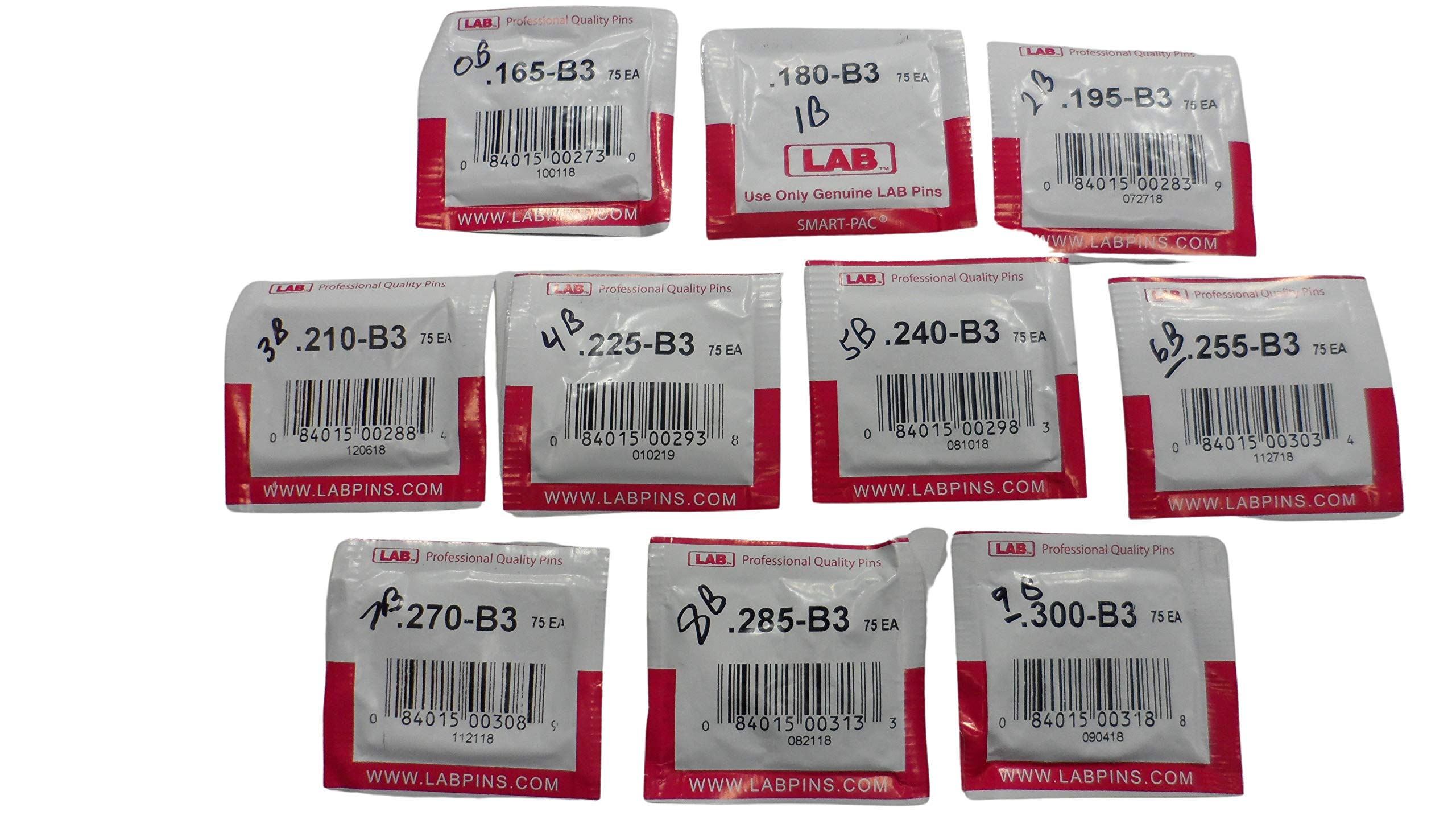 Lab Security Pins 1/2 Packs for SC1 Keyway Compatible with Schlage ...