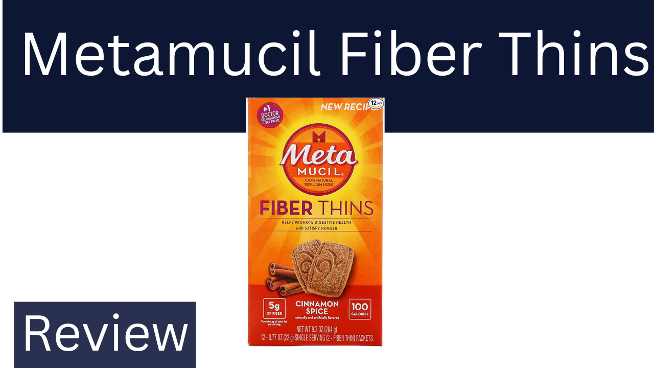 Watch Metamucil Fiber Thins ﹙tasty fiber supplement/good value﹚ on ...