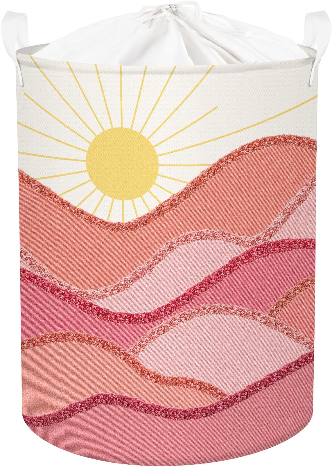 Amazon.com: Colorful Sea Turtle Laundry Basket Foldable With Handles ...